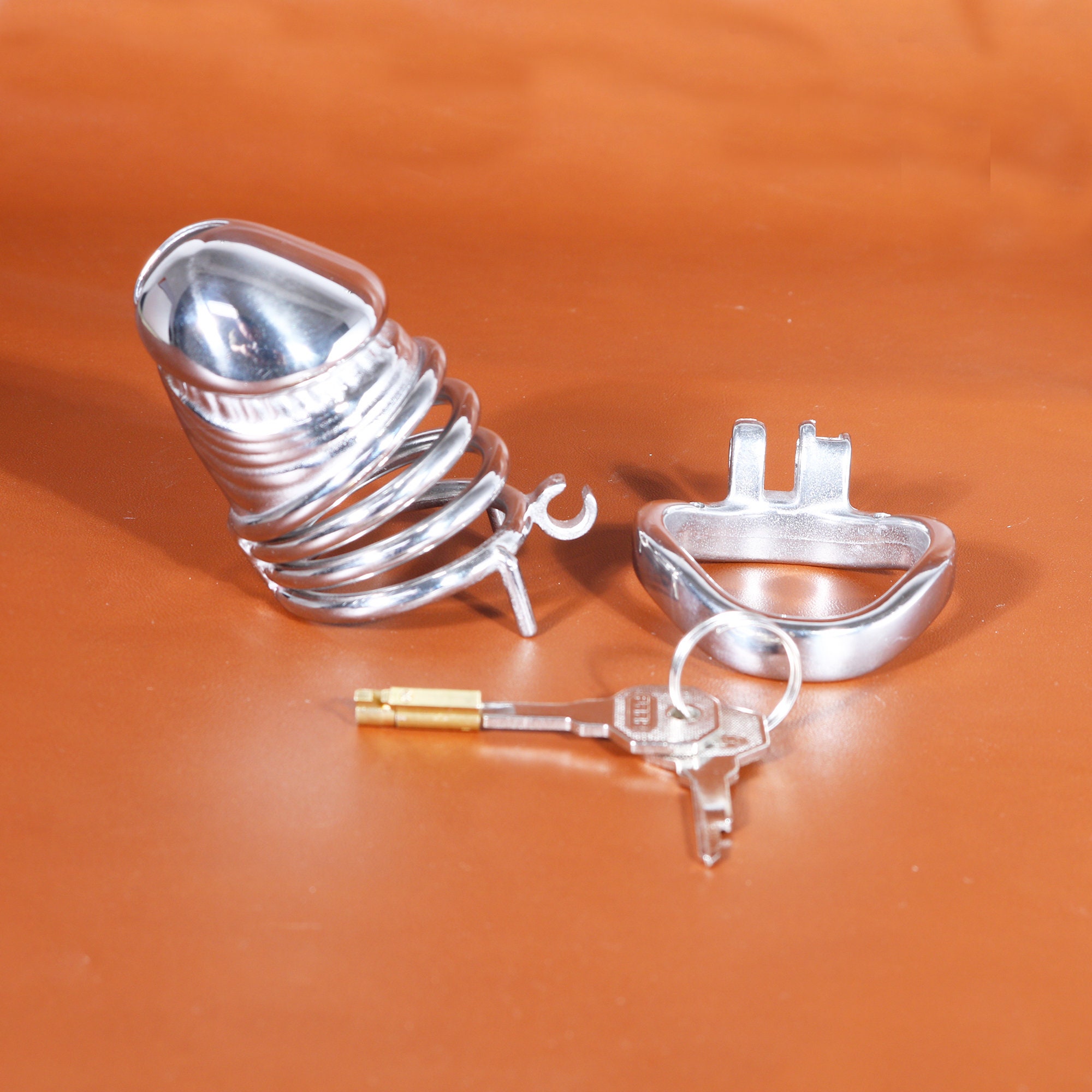 Stainless Steel Male Chastity Cage With Customizable Lock24/7 - Etsy ...