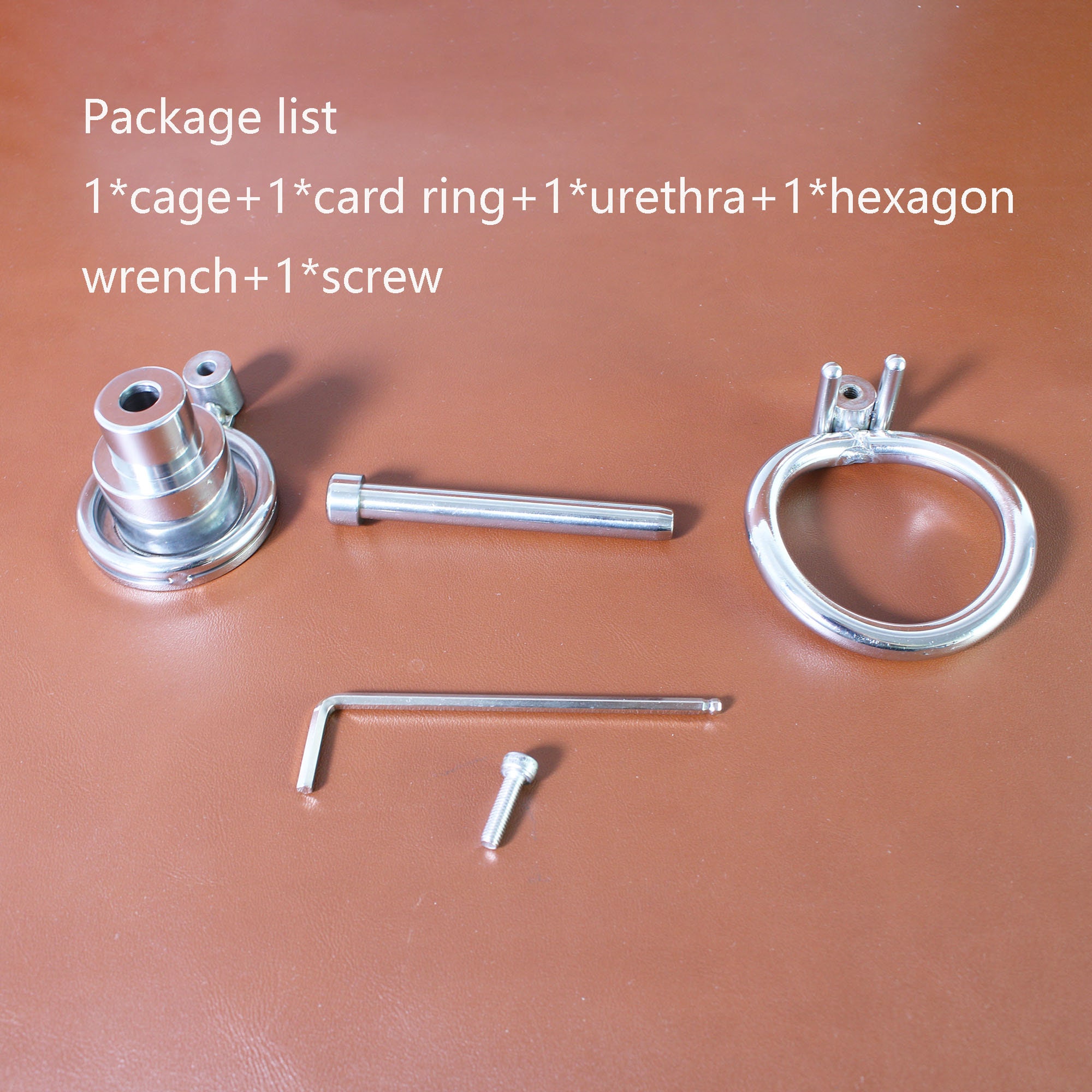 Inverted Plugged Cylinder Chastity Cage For Coupleinverted Plugged Cylinder Chastity Cage For