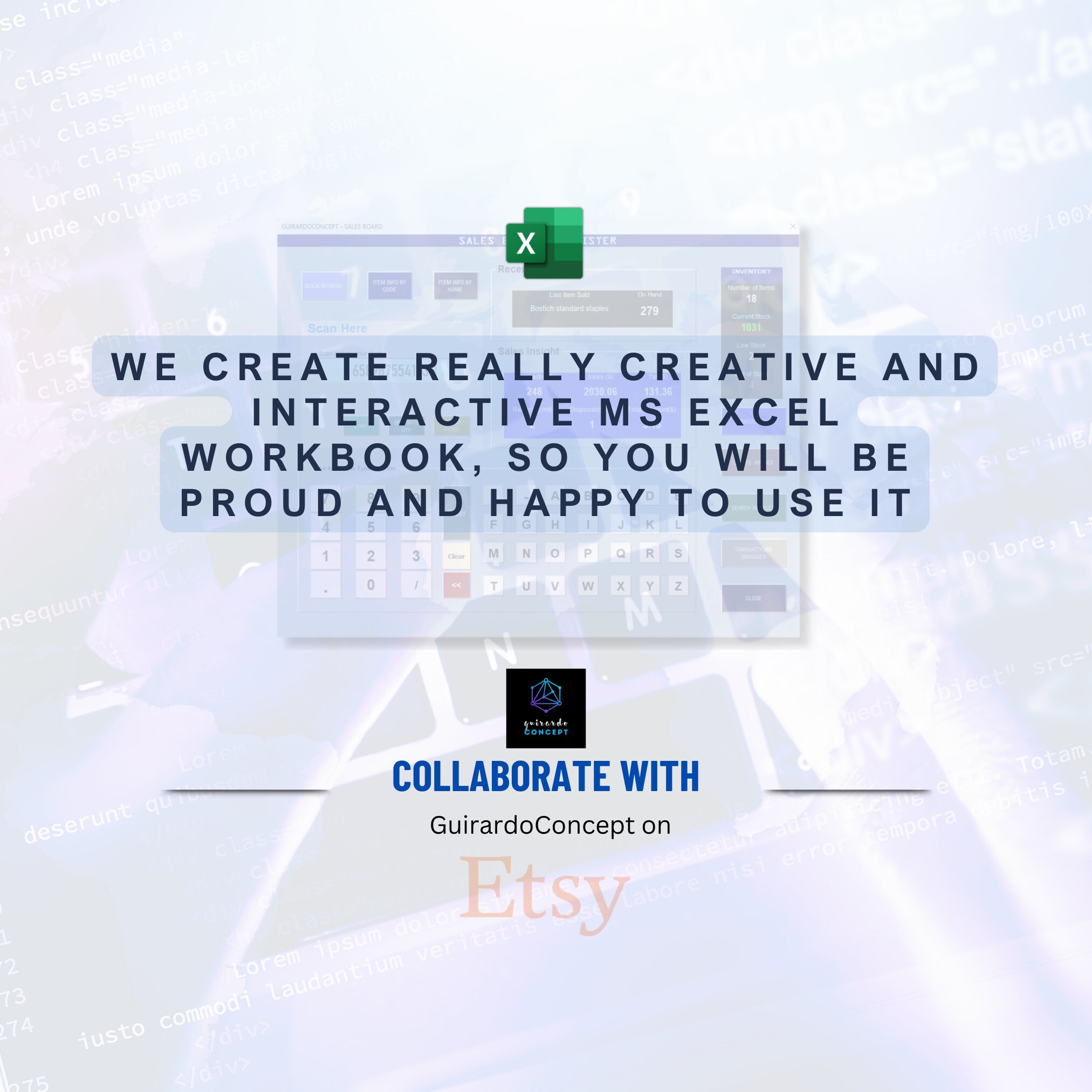 Custom MS Excel Spreadsheet Templates With Your Logo, Customized ...