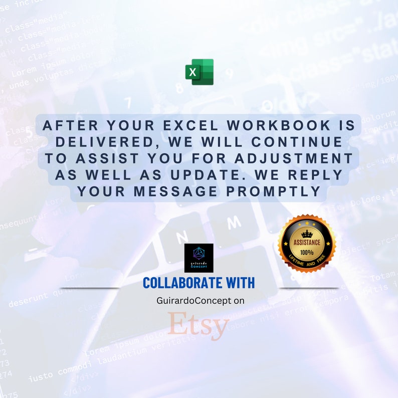 Custom MS Excel Spreadsheet Templates With Your Logo, Customized ...