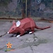 Papercraft Rat PDF, SVG Template for Cricut Project - DIY Rat Paper ...