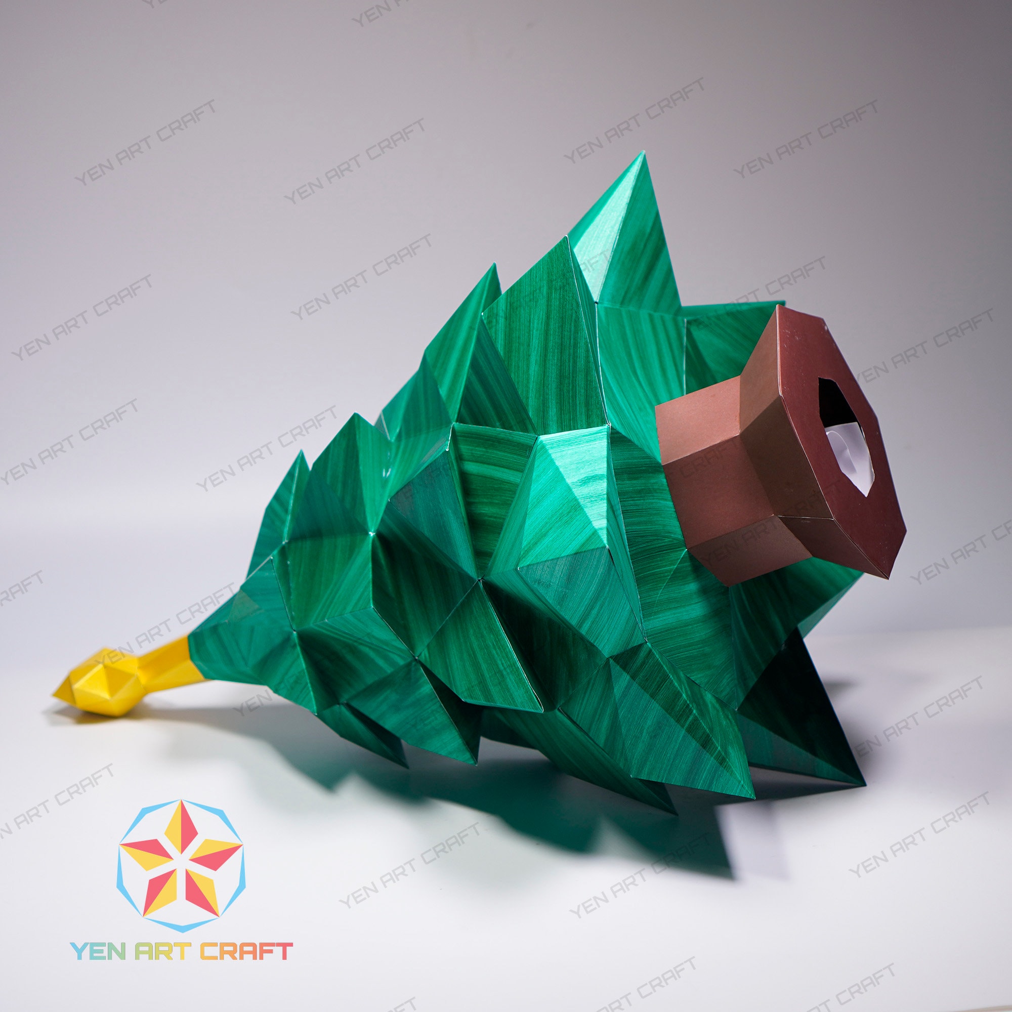 Christmas Tree Papercraft PDF SVG Template for Creating 3D Santa Claus ...