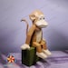 Papercraft Monkey PDF, SVG Template for Cricut Project - DIY Monkey ...