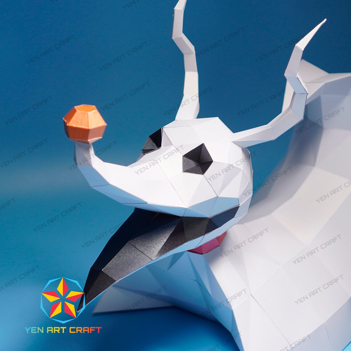 Papercraft Zero Nightmare Before Christmas PDF SVG Cricut - Etsy