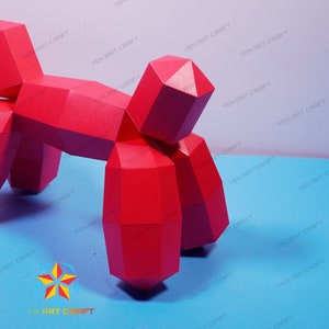Papercraft Balloon Elephant PDF, SVG Template for Cricut Project - DIY ...