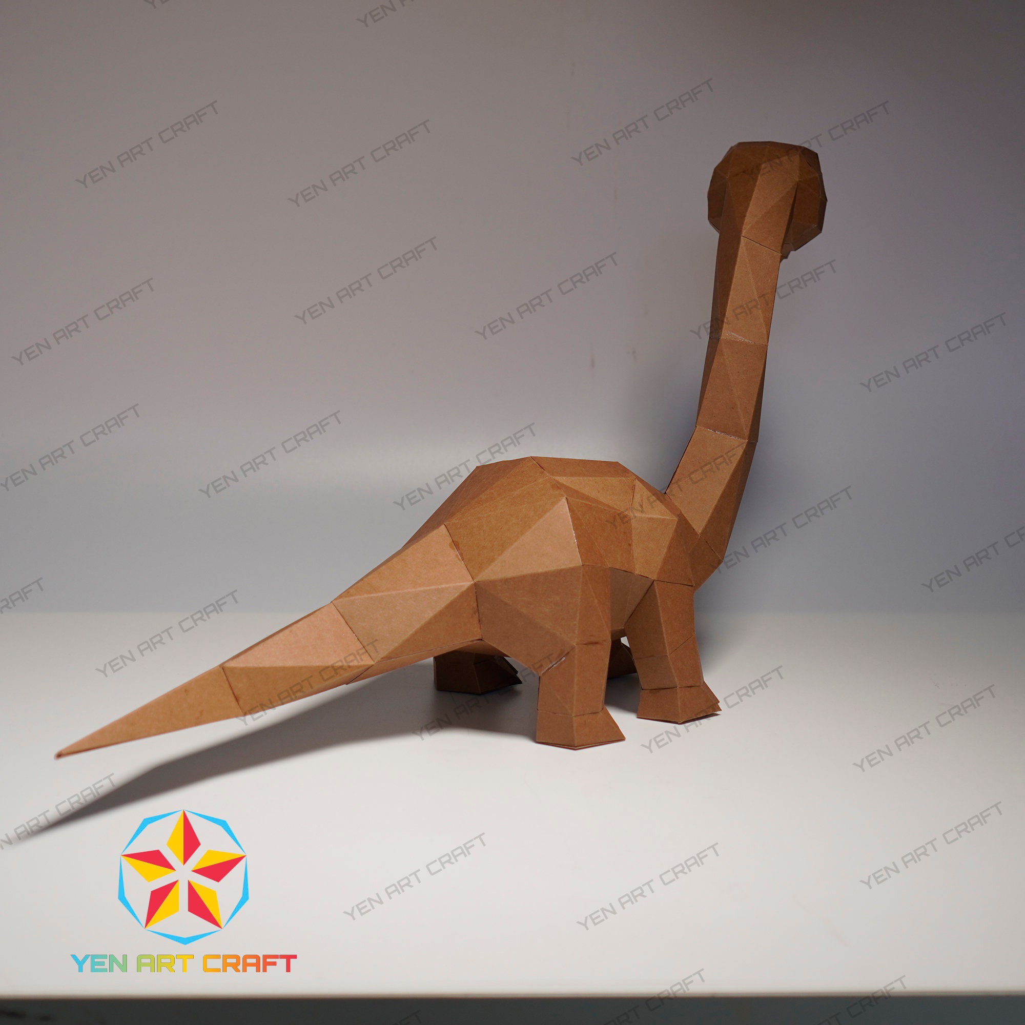 Diplodocus Carnegii Papercraft PDF SVG Cricut Template for - Etsy Australia