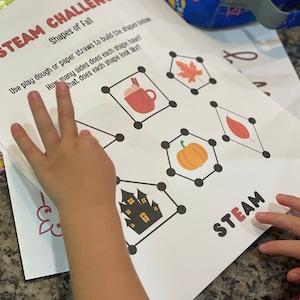 FALL STEM ACTIVITIES | Steam Challenges for Toddlers | Print Ready Pdf ...