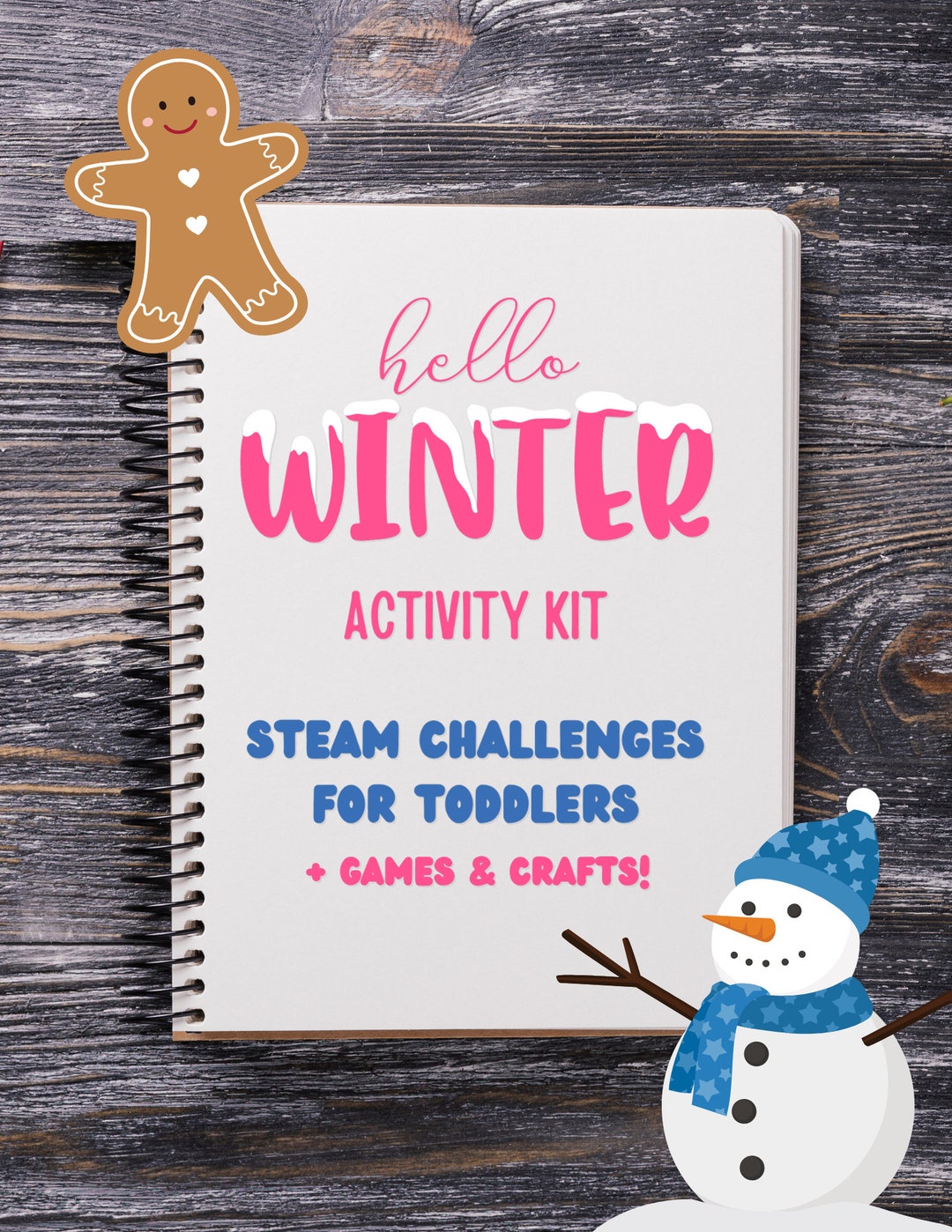 WINTER STEM ACTIVITIES | Steam Challenges for Toddlers | Print Ready ...
