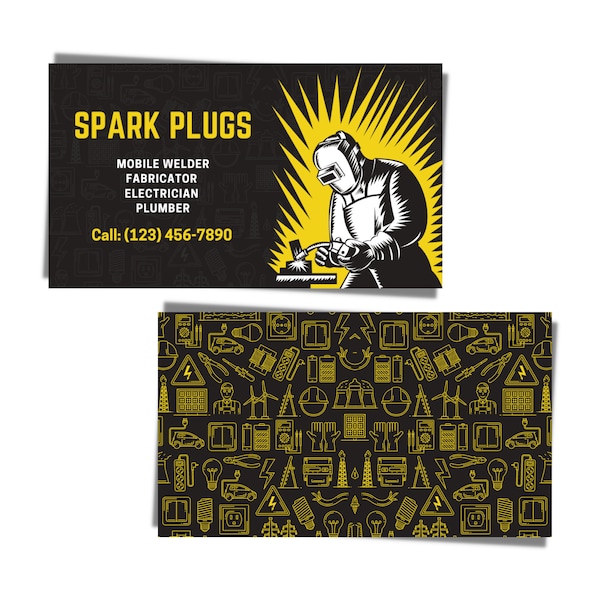 Mobile Mechanic Business Cards - Etsy