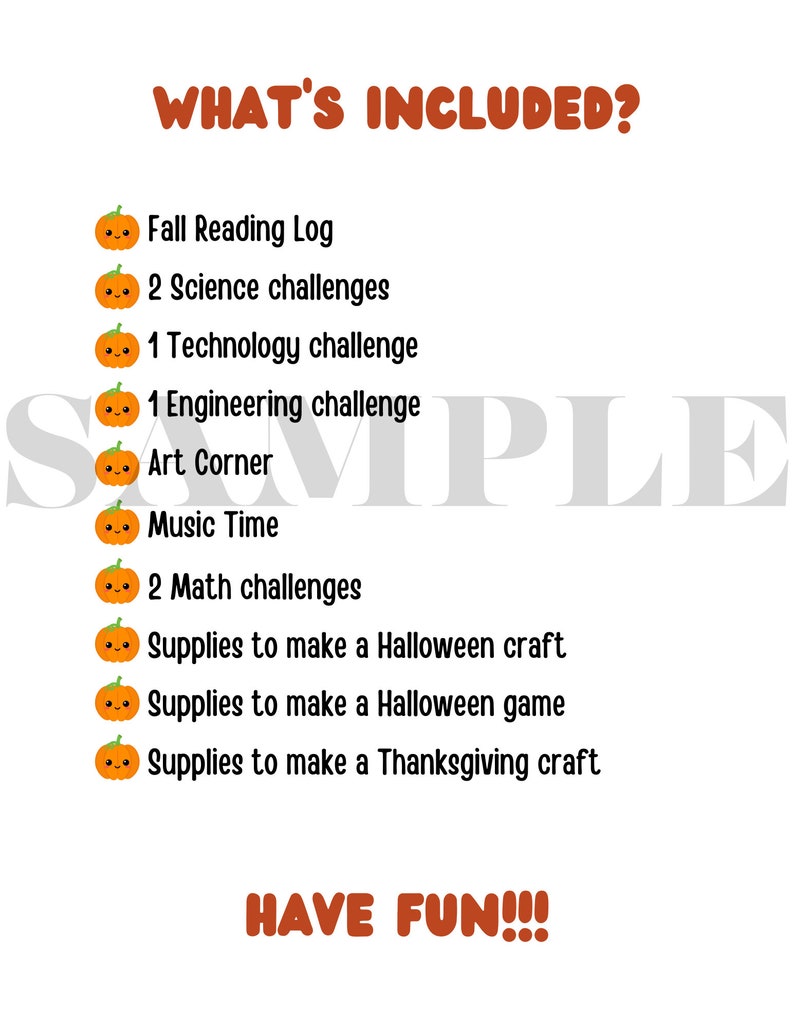 FALL STEM ACTIVITIES | Steam Challenges for Toddlers | Print Ready Pdf ...