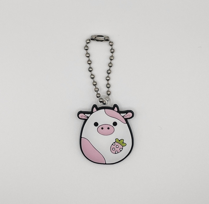 Squishmallow Keychain Carol the Christmas Tree, Reshma the Pink ...