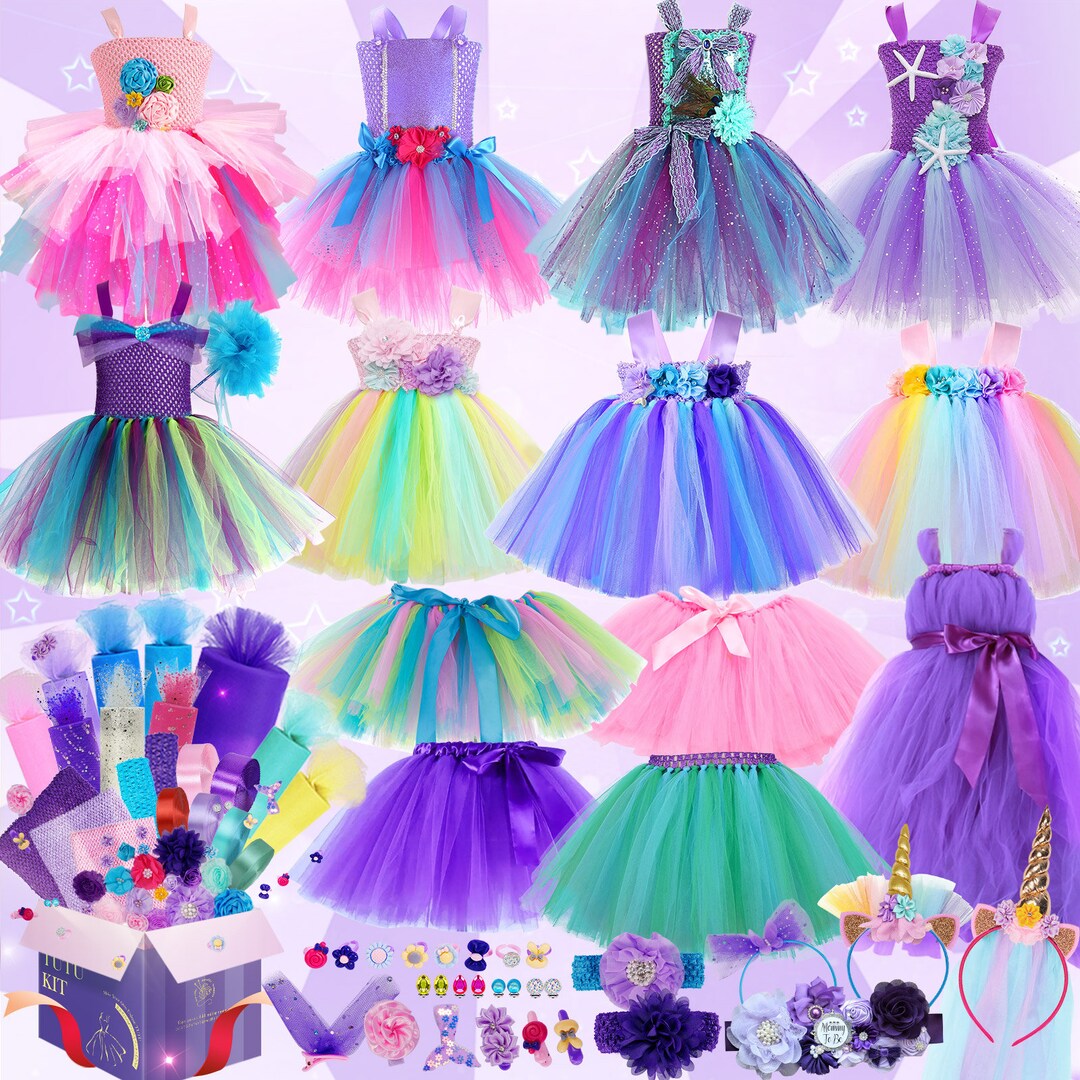 Tutu Making Kit Tutu Dresses for Girls Tutu Skirt for Women - Etsy