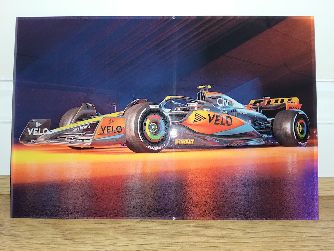 Formula 1 Mclaren F1 Car in Amazing Acrylic Print, Ready to Hang - Etsy