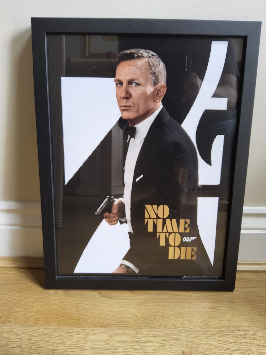 James Bond 007 "no Time to Die" Framed Lithograph Poster - Limited ...