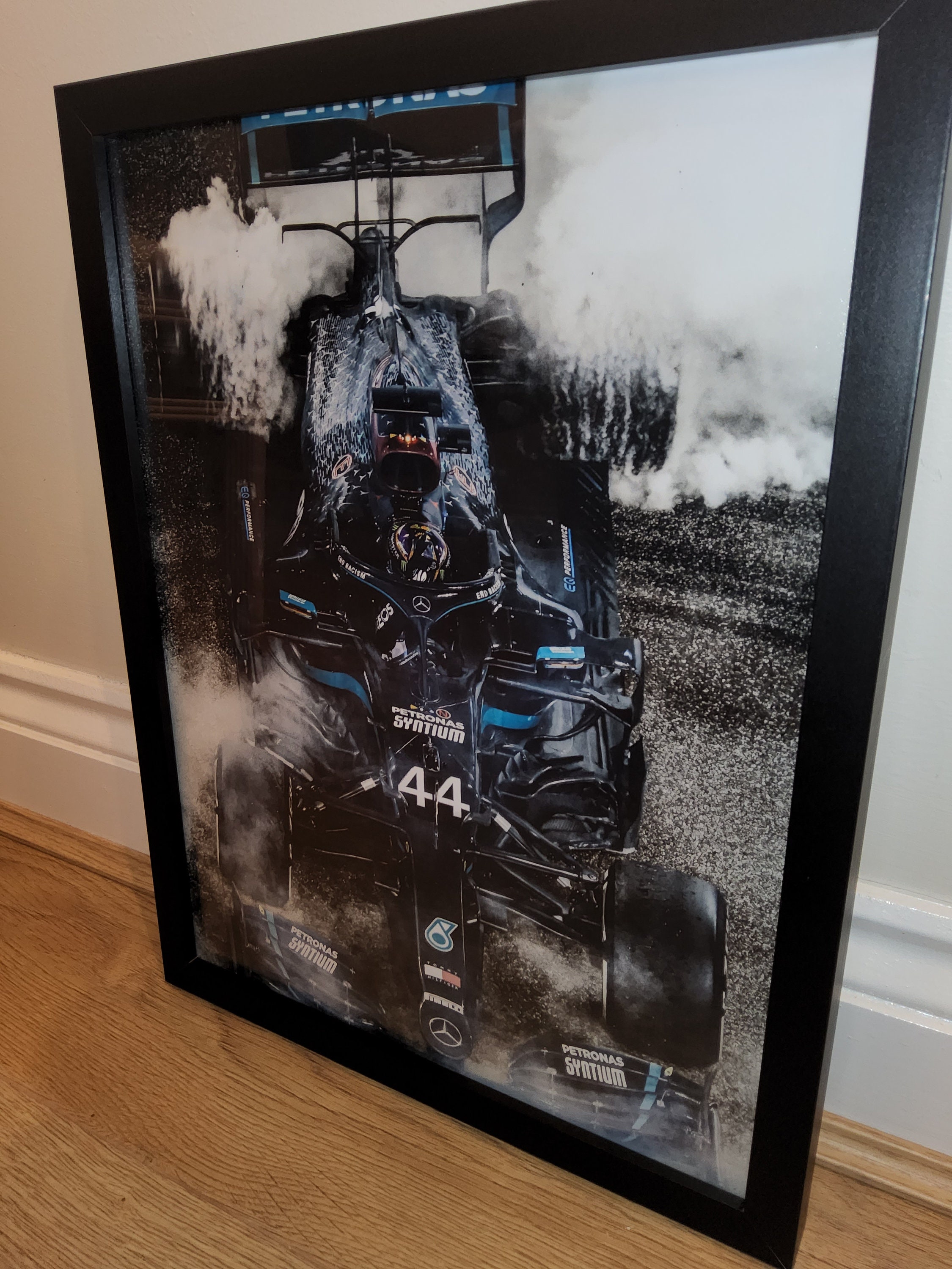 Lewis Hamilton Formula 1 (F1) Poster, Professionally Printed and Ready ...