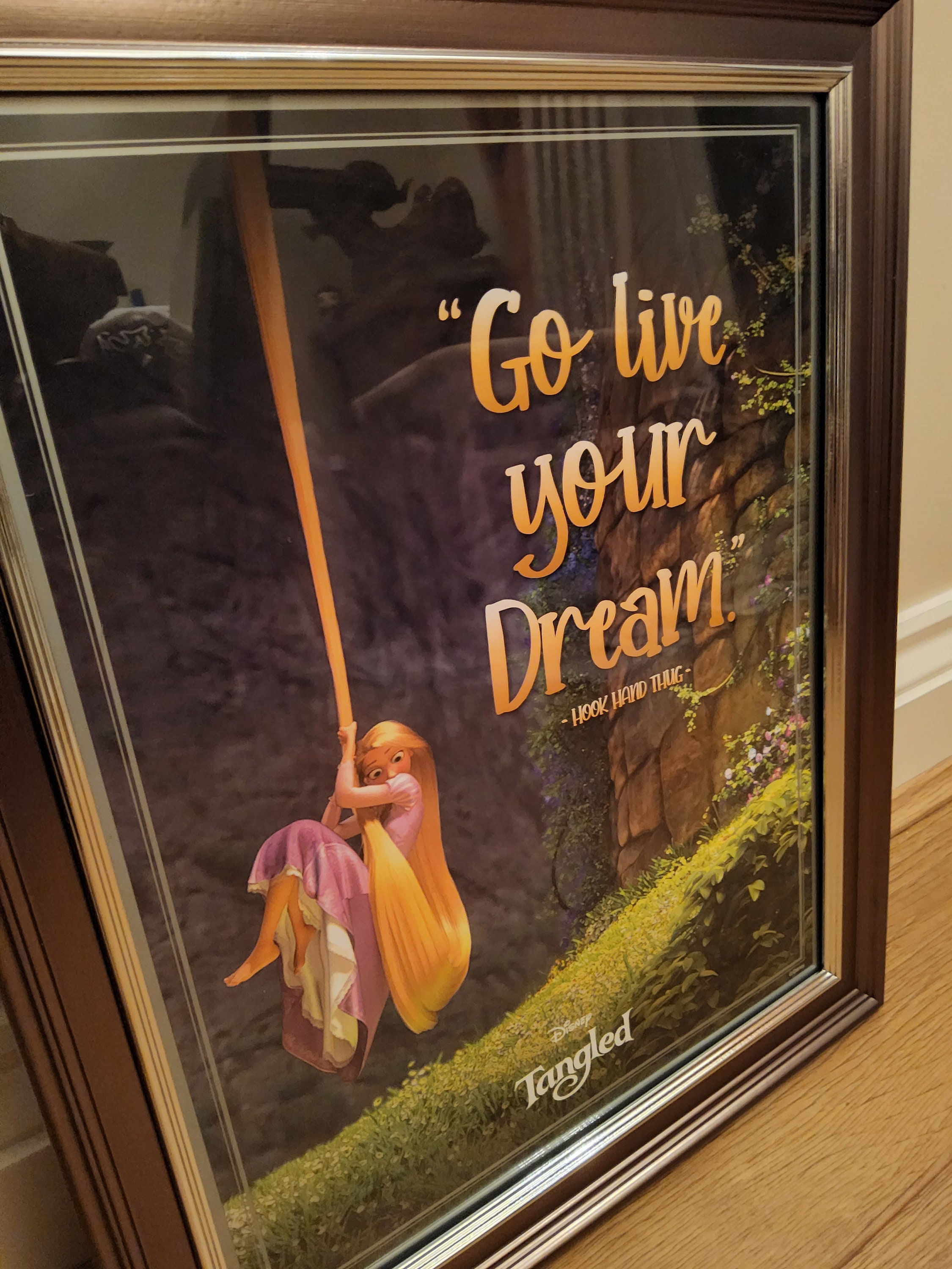 Tangled Disney Inspirational Quote Framed Poster - Etsy