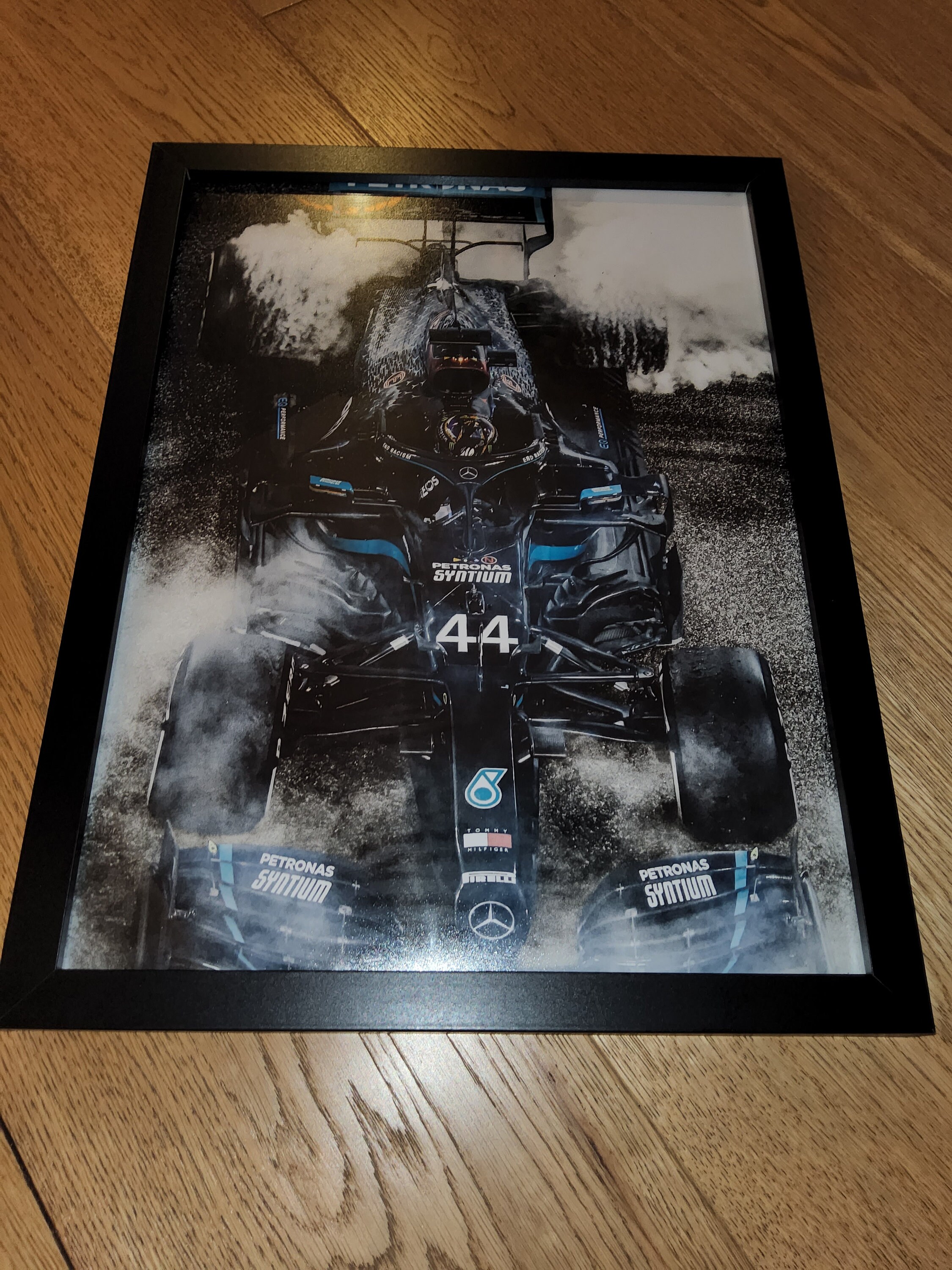 Lewis Hamilton Formula 1 (F1) Poster, Professionally Printed and Ready ...
