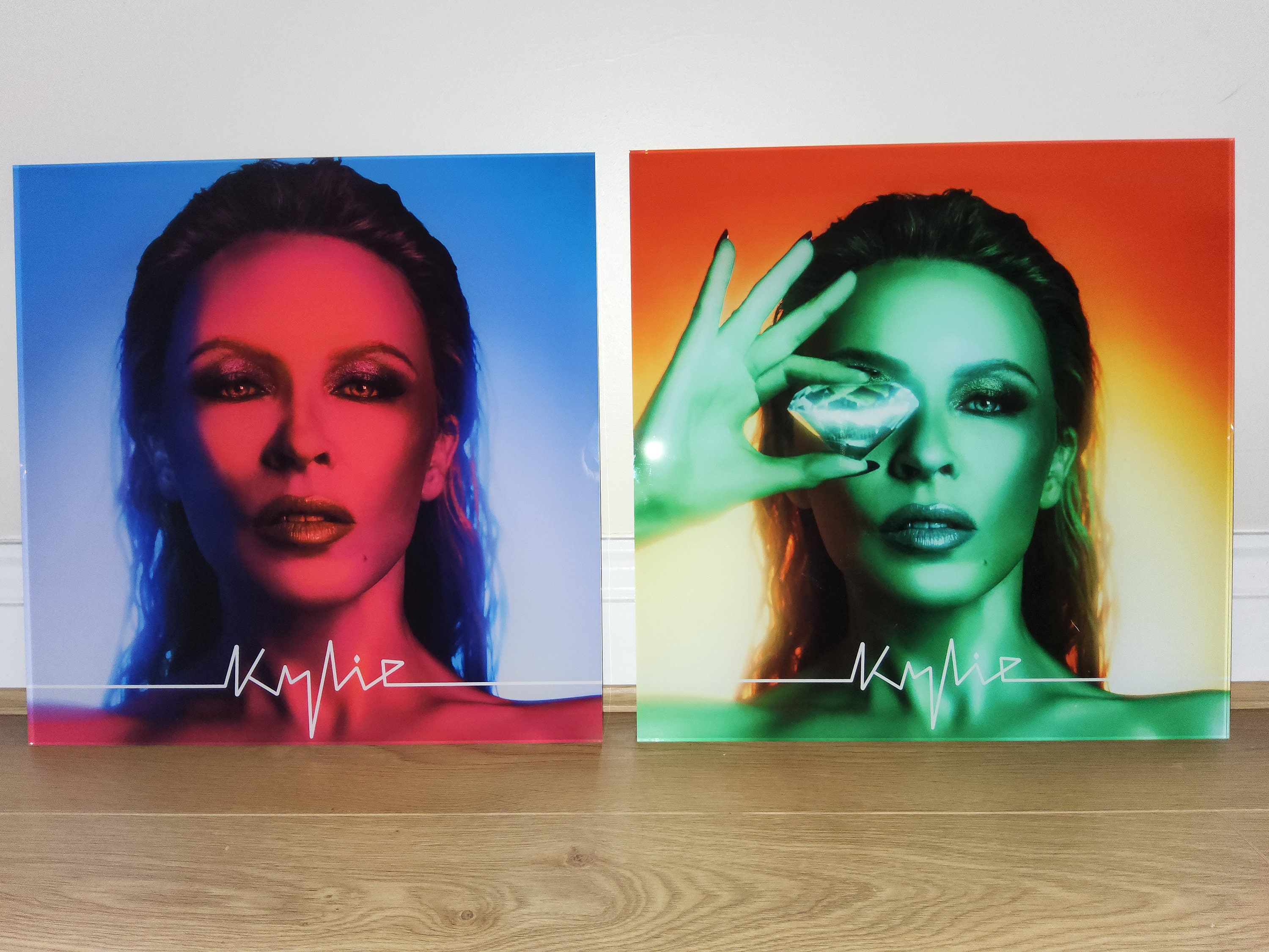 Kylie Minogue 'tension' Album Art: Ready-to-hang Acrylic Picture (16x16 ...