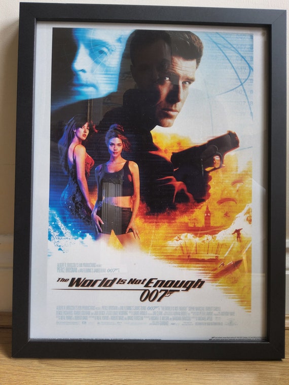 James Bond The World Is Not Enough Poster James Bond The World Is