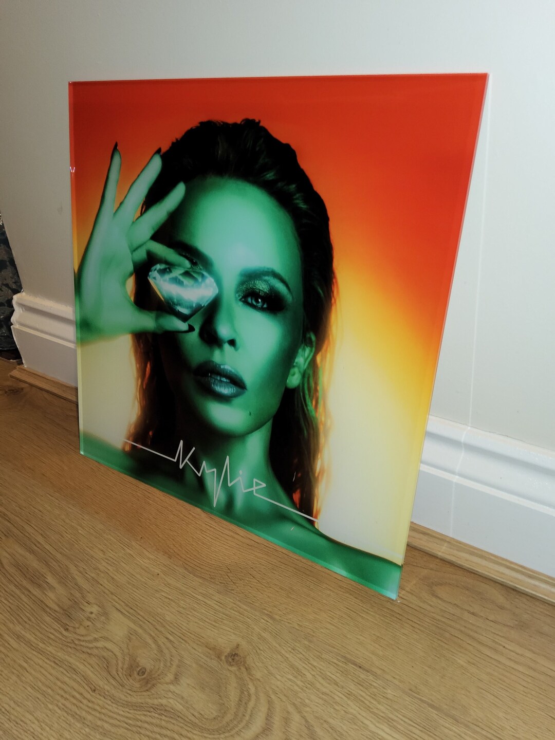 Kylie Minogue Art From Tension Album badam Badam Acrylic - Etsy