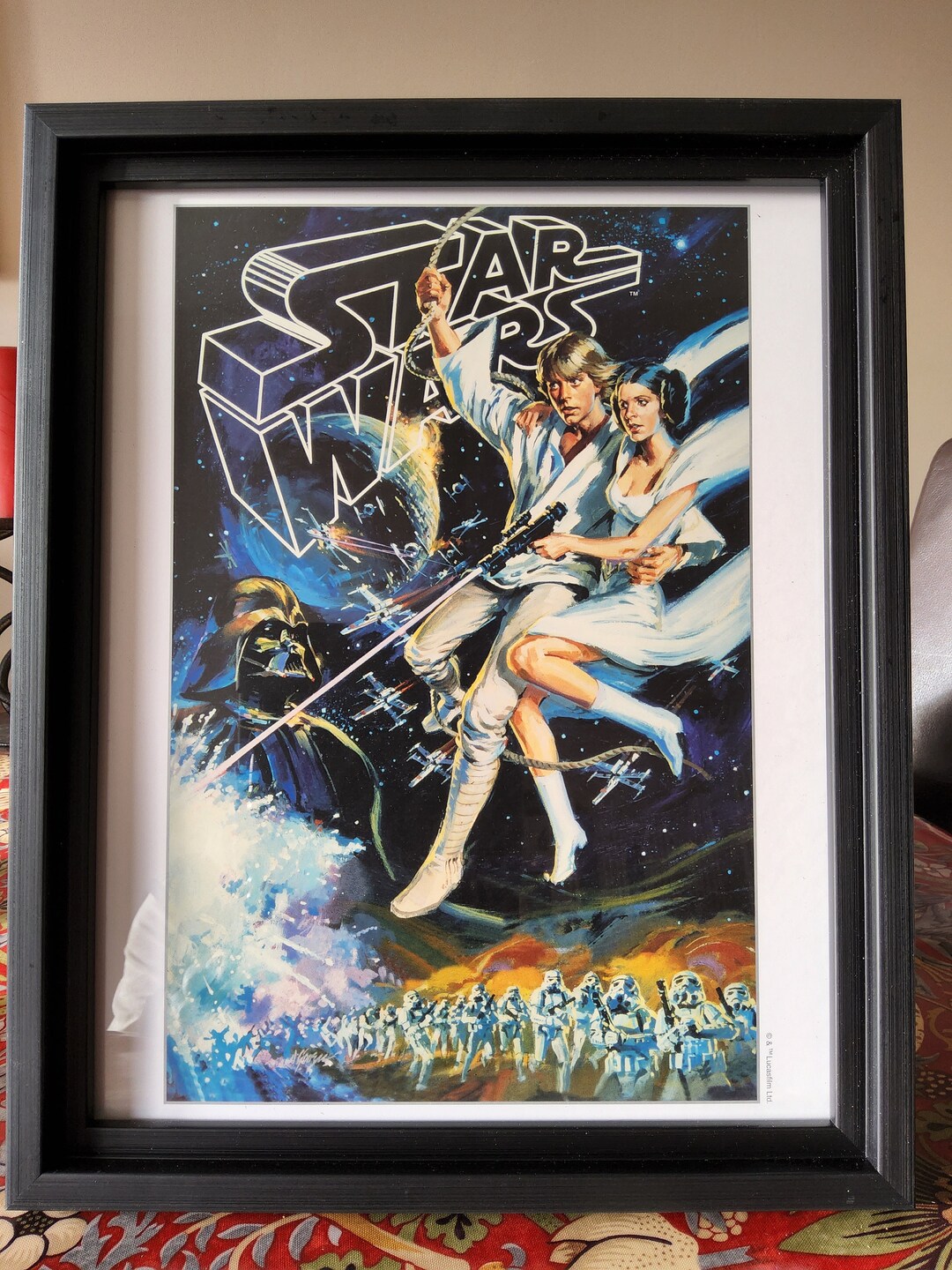 Star Wars (1977) Campaign Art by Daniel Goozee Lithograph Printed ...