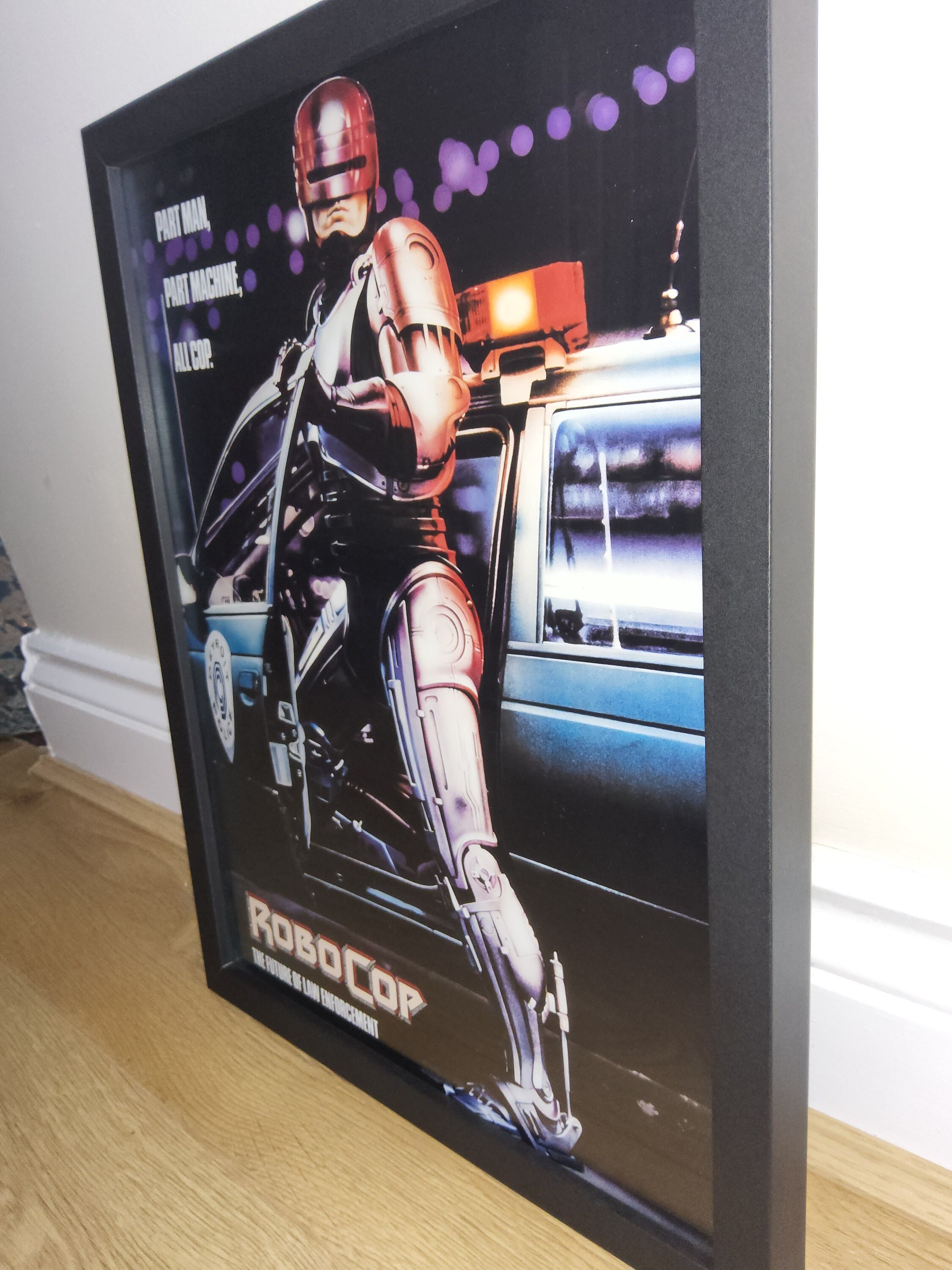 Robocop 1987 Movie Poster, Framed and Ready to Hang High Quality Print ...