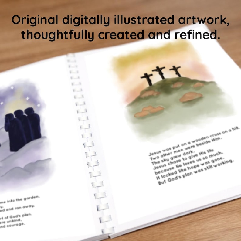 Easter Story Cards & Posters – Christian Homeschool Art (A4 PDF ...