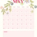 2023 Themed Printable Cute Calendar - Etsy