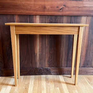 Shaker Style Hall/sofa Table, Oak (shown),walnut,maple,pine, - Etsy