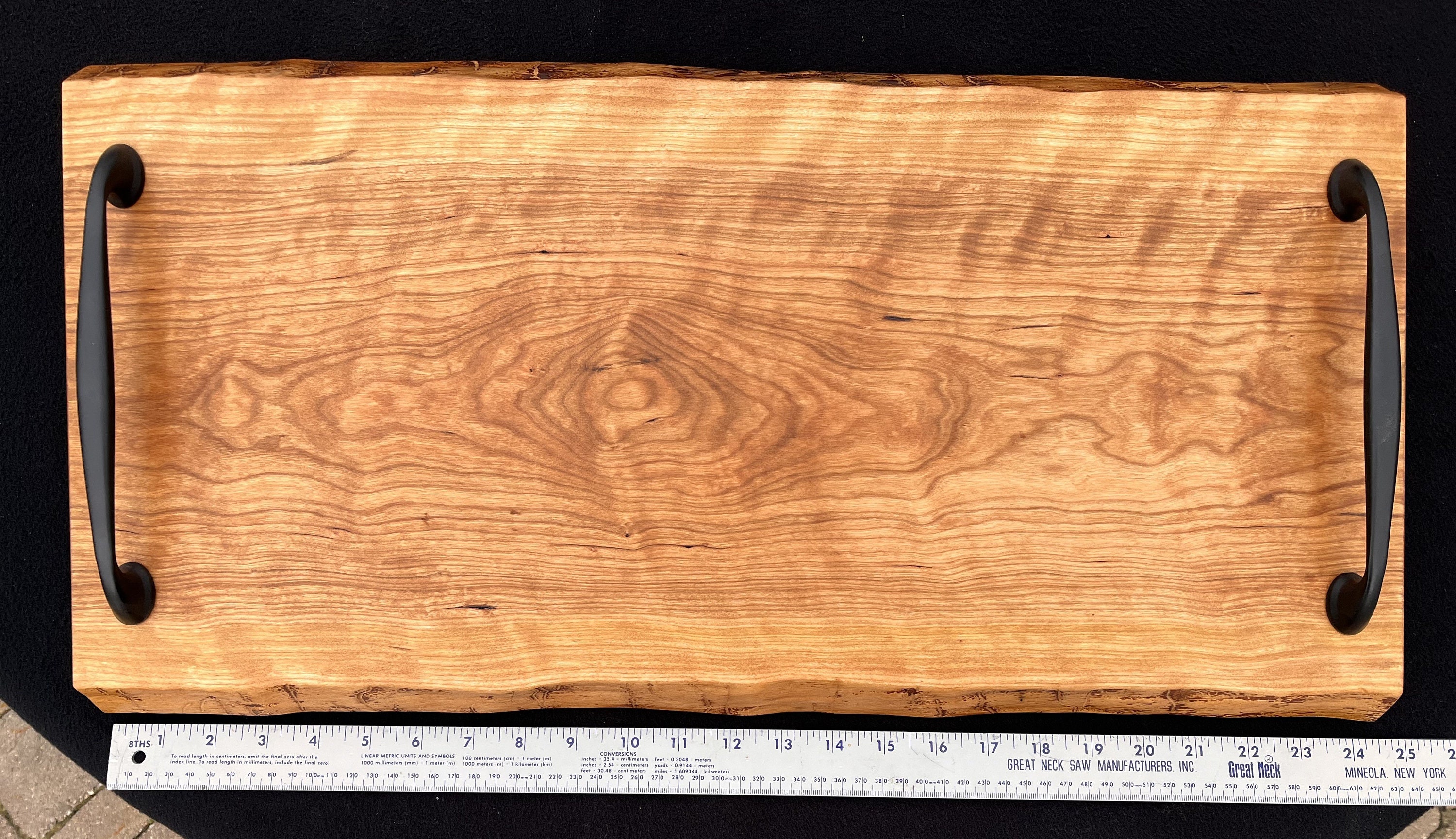 Live Edge Cherry Charcuterie Board - Etsy