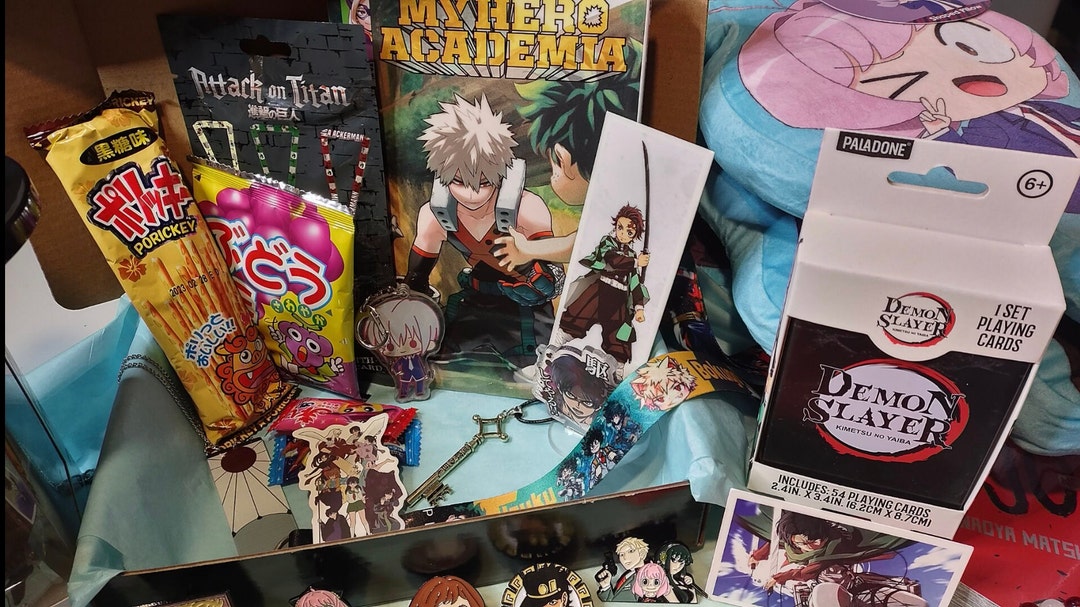 Anime Mystery Box: Manga, Figures, Keychains & Stickers - Etsy