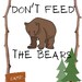 Don't Feed the Bears Sign - Etsy