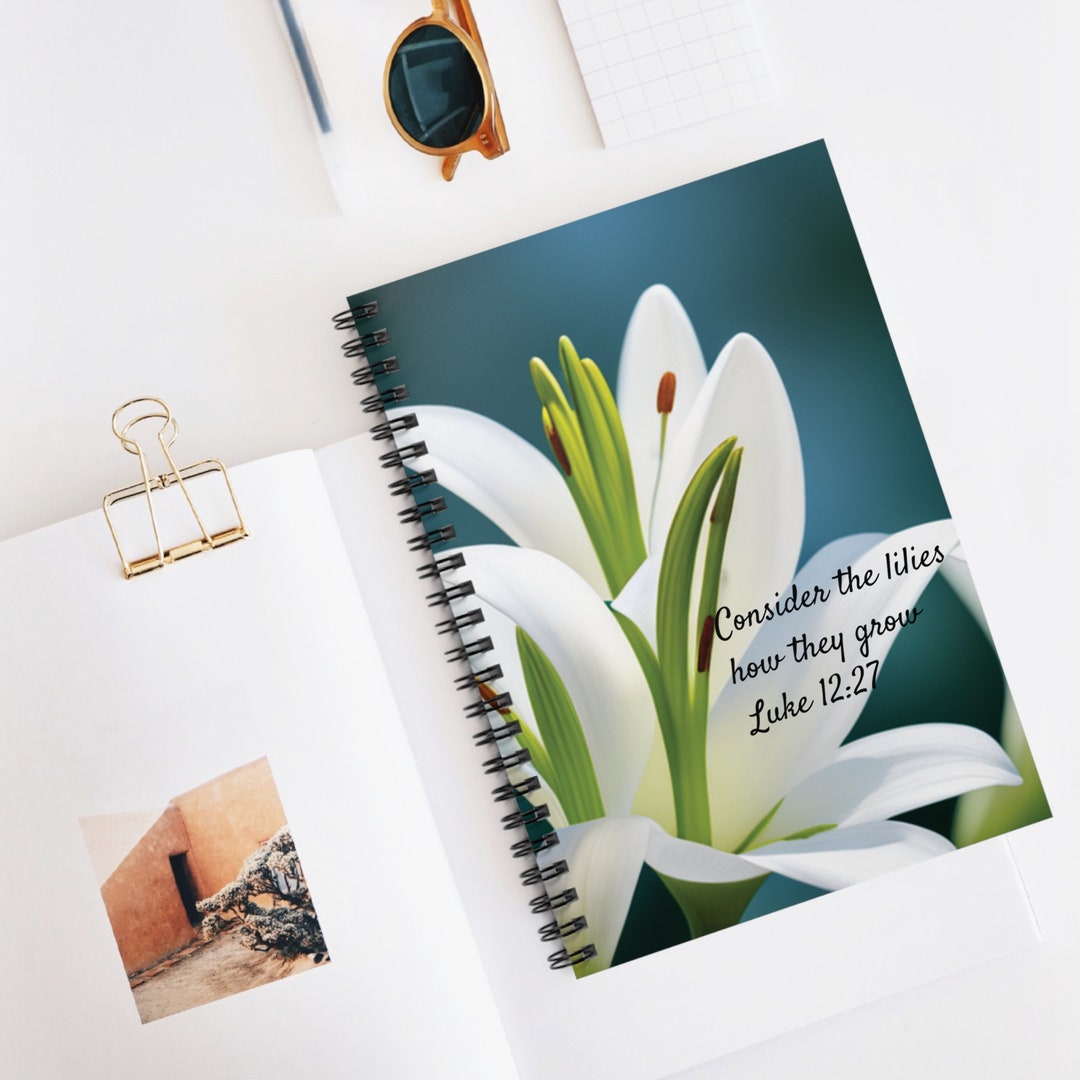 Lily of Faith, Consider the Lilies How They Grow- Inspirational Bible ...