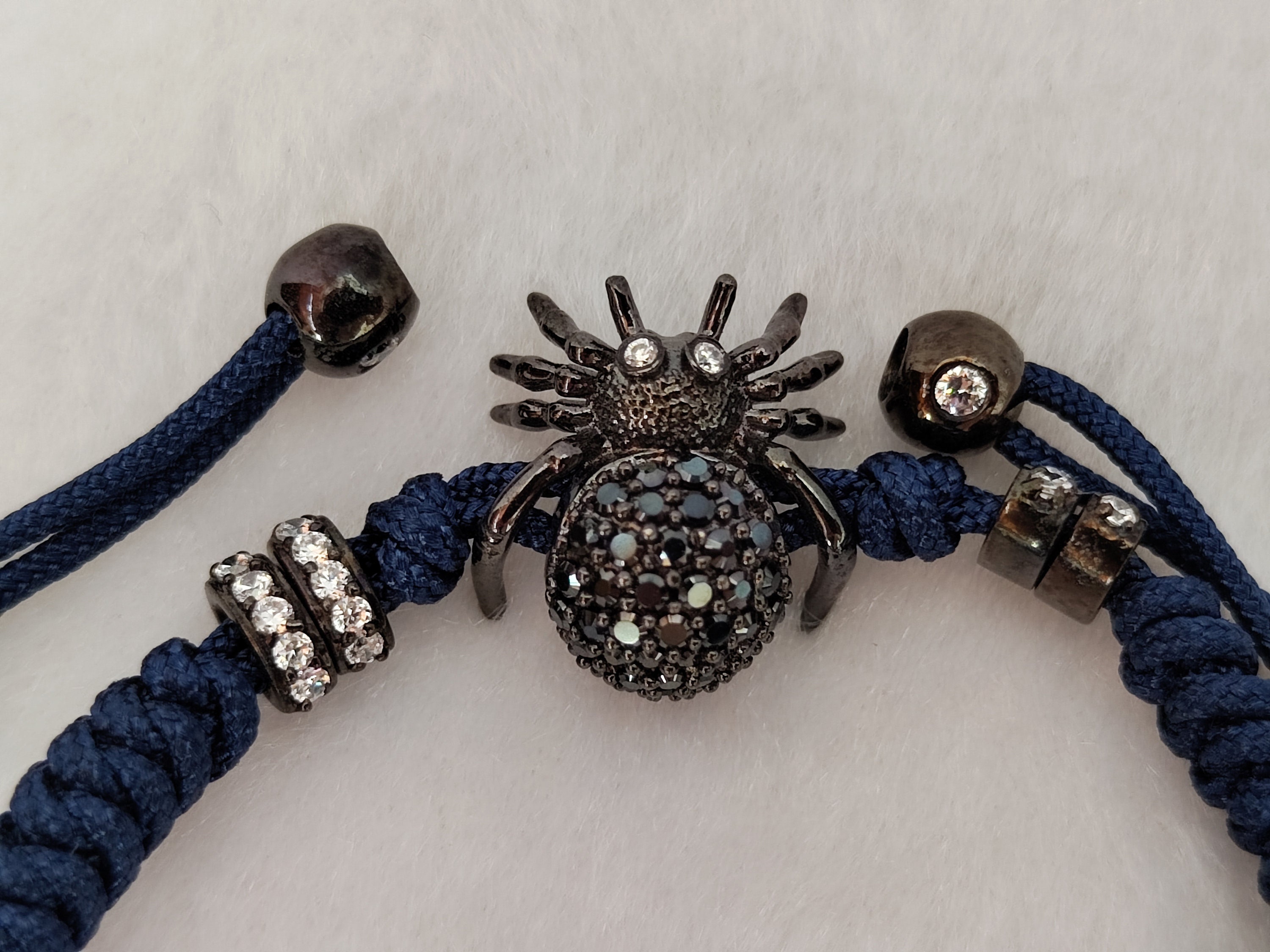 Siver Plating 18k Cord Bracelet Spider Cord Bracelet - Etsy