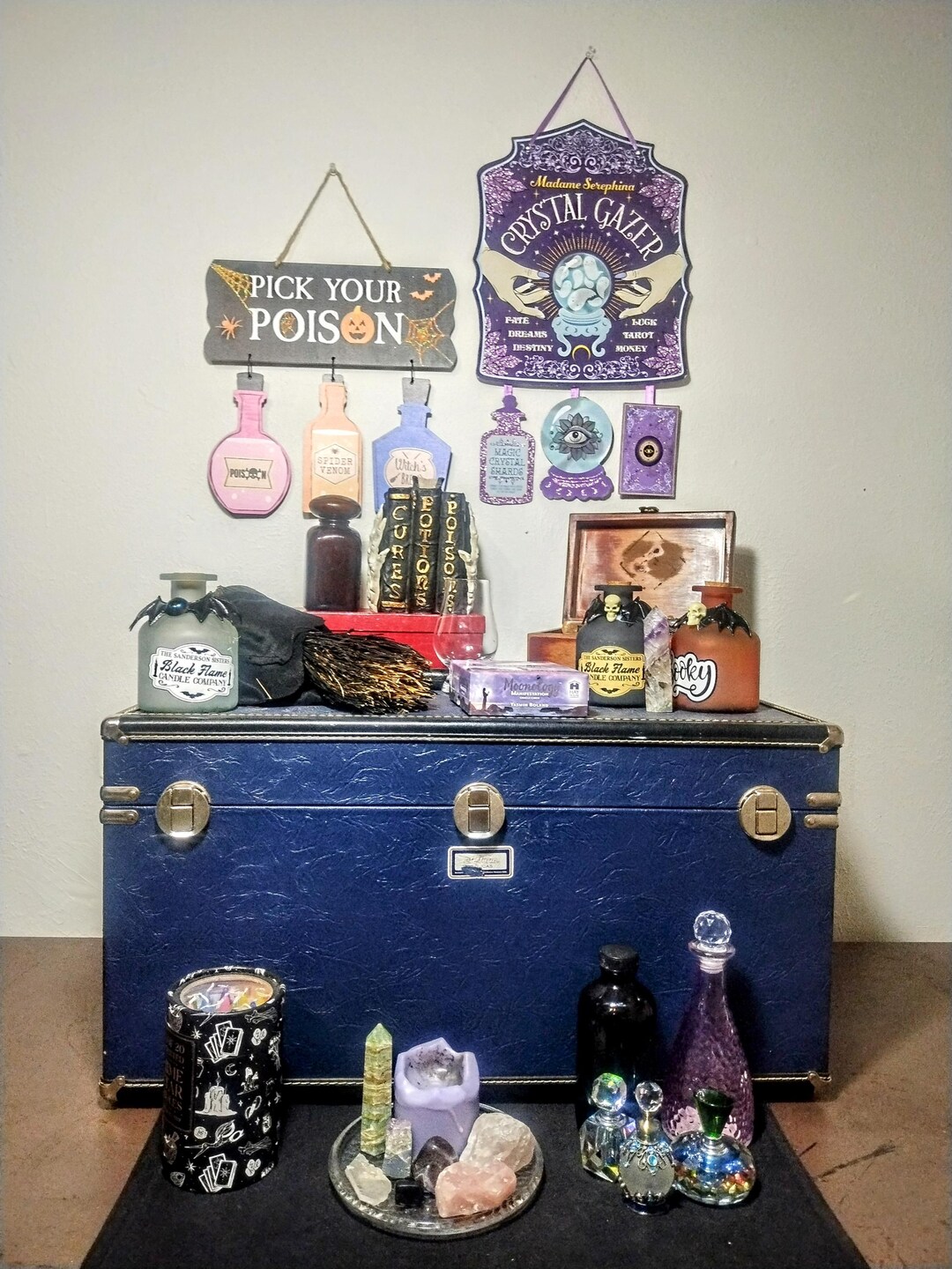 40 Piece One of A Kind Witches Craft Kit Halloween Witchcraft Bundle ...