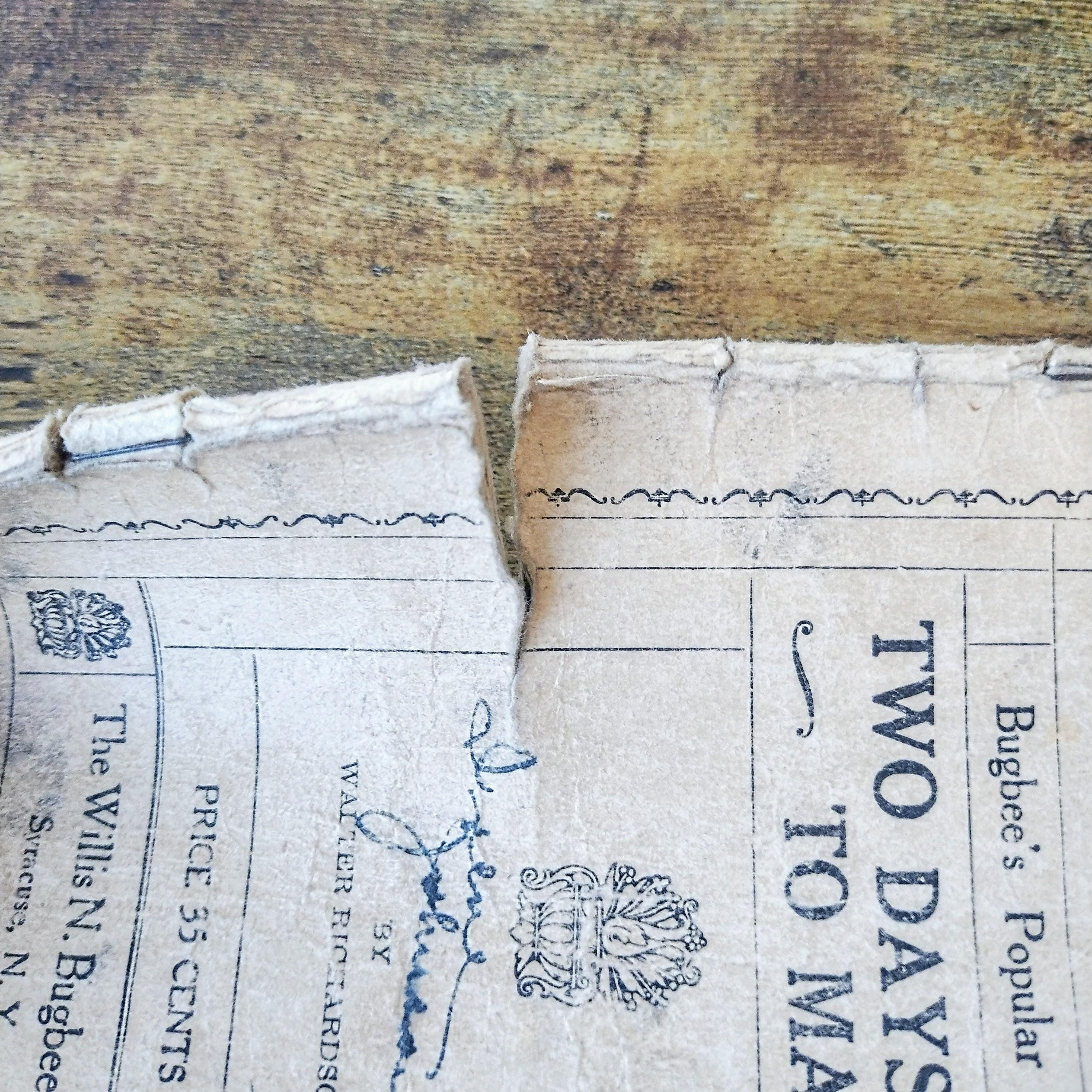1920's Play - Willis N Bugbee- No Plays Exchanged - Antique Playbook ...