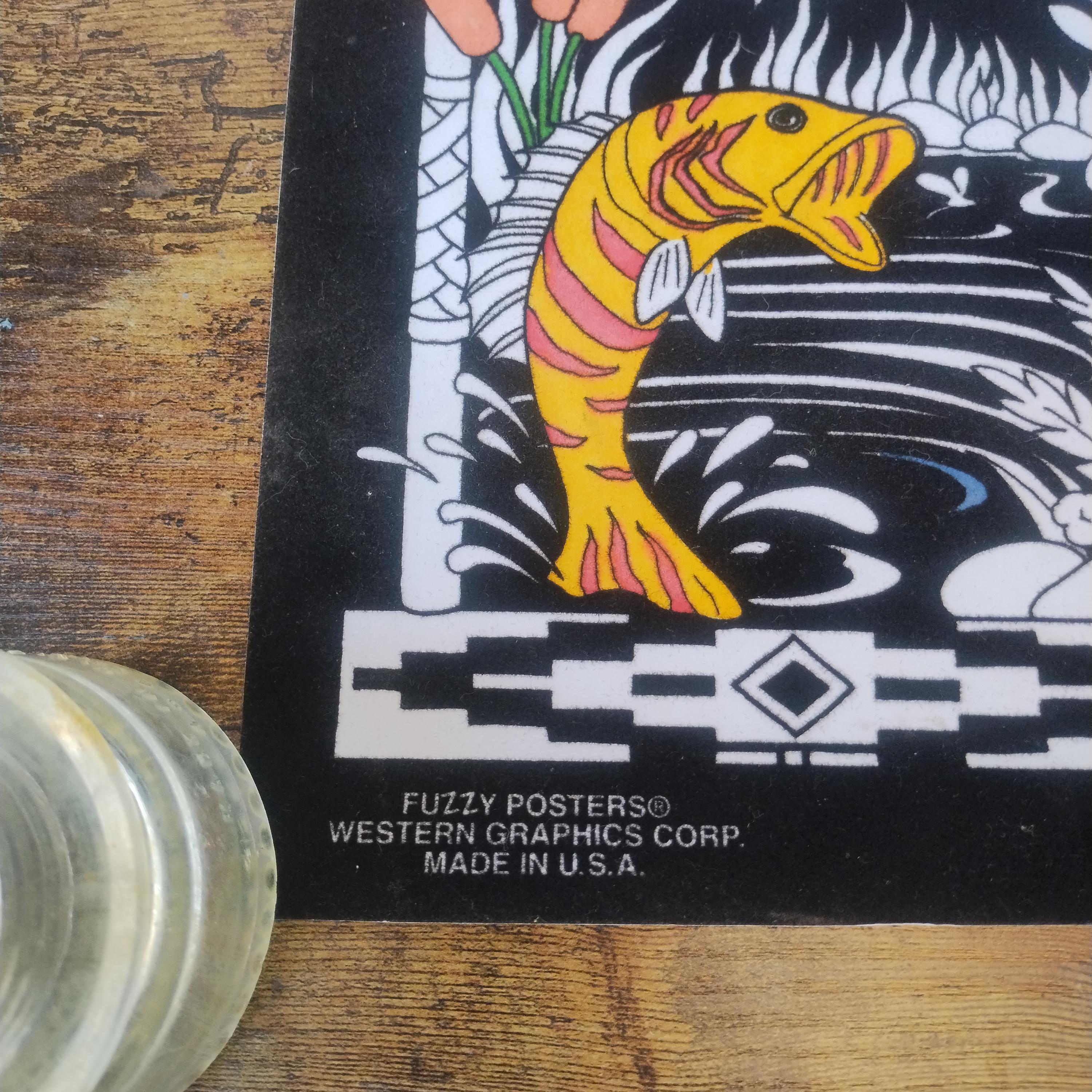 1990's Fuzzy Poster - Vintage Fuzzy Posters - Western Graphics ...