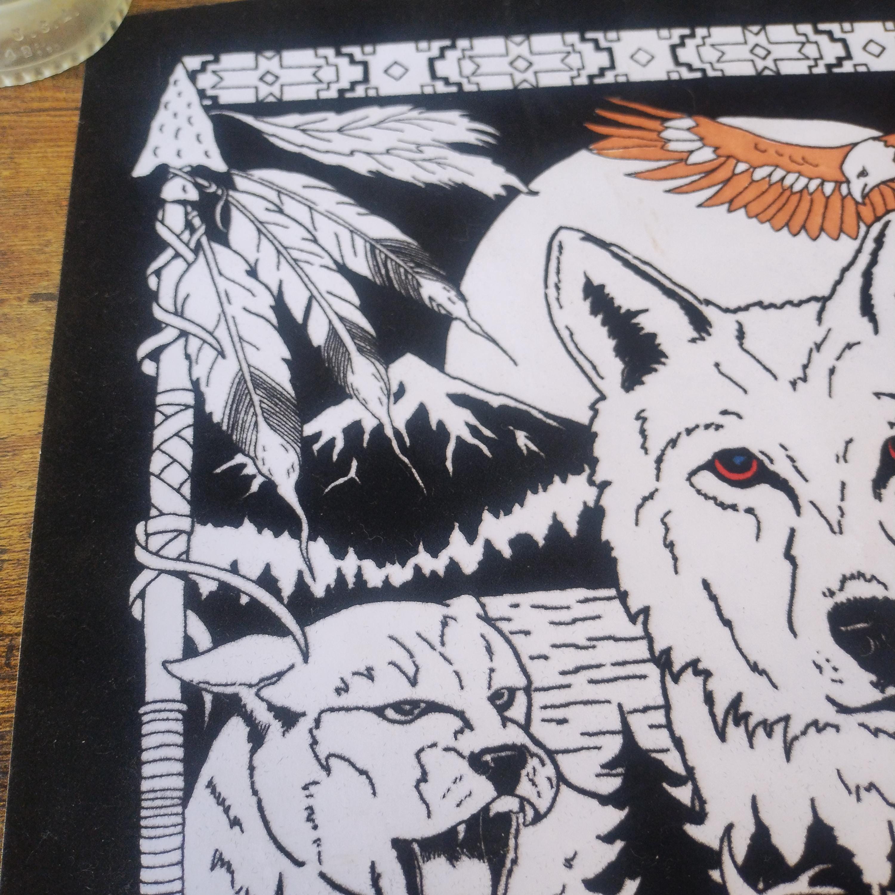 1990's Fuzzy Poster - Vintage Fuzzy Posters - Western Graphics ...