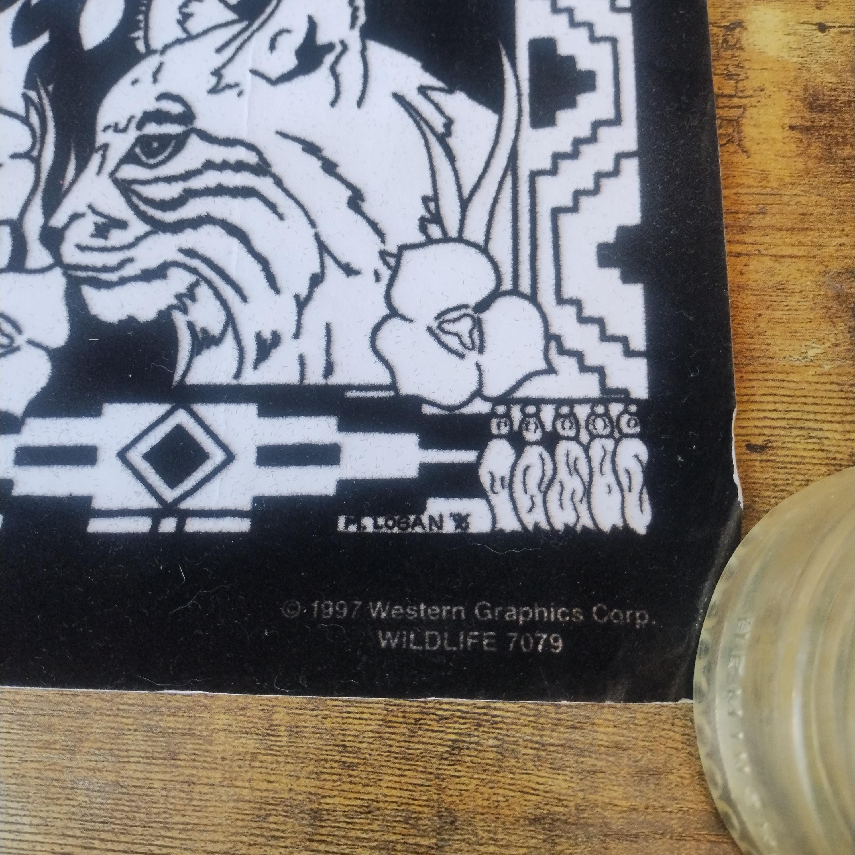 1990's Fuzzy Poster - Vintage Fuzzy Posters - Western Graphics ...