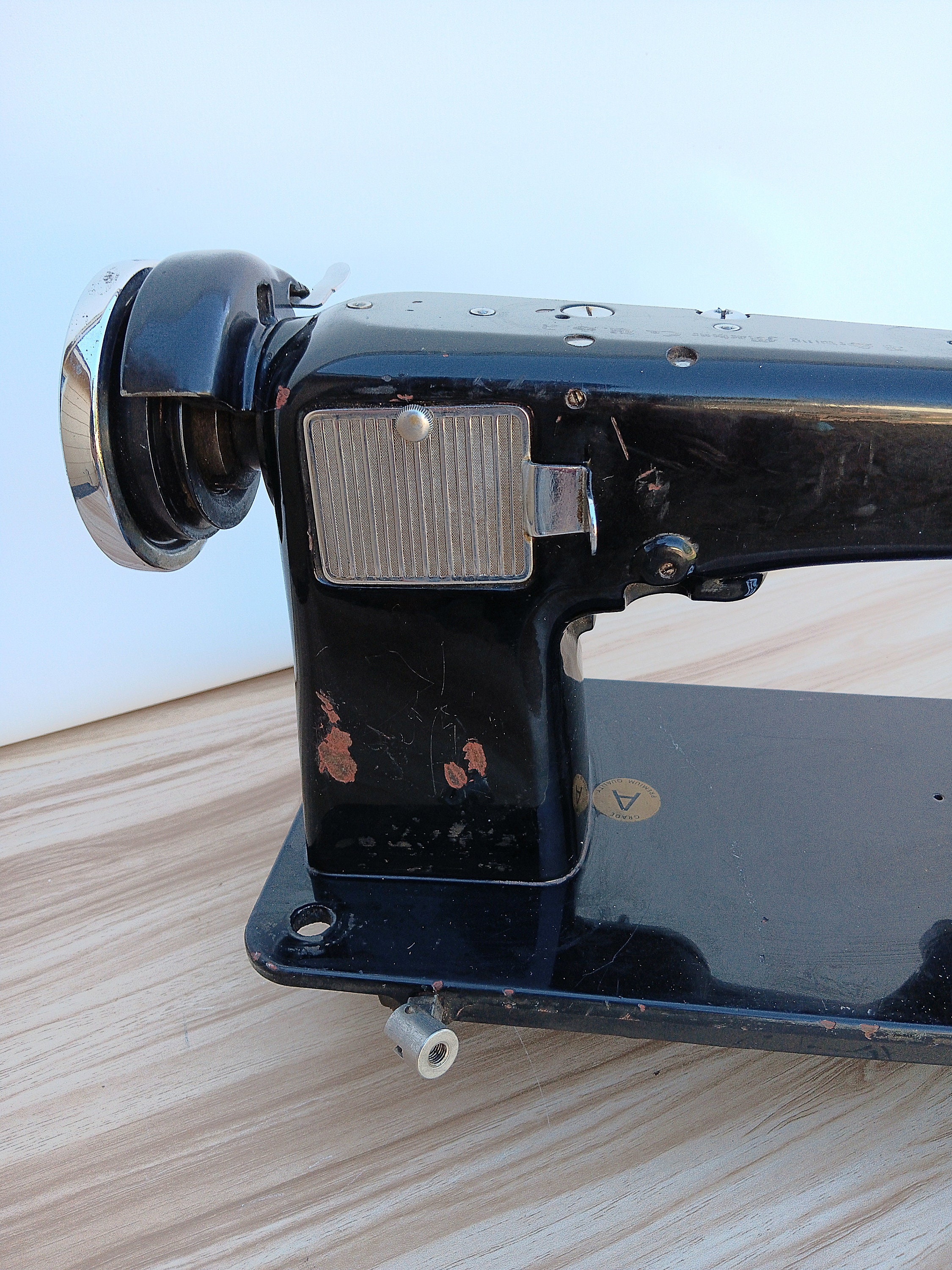 Rare Art Deco Zig Zag Deluxe Sewing Machine Junk Art - Etsy