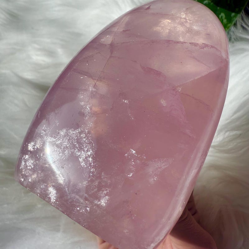 Large Rose Quartz - Etsy