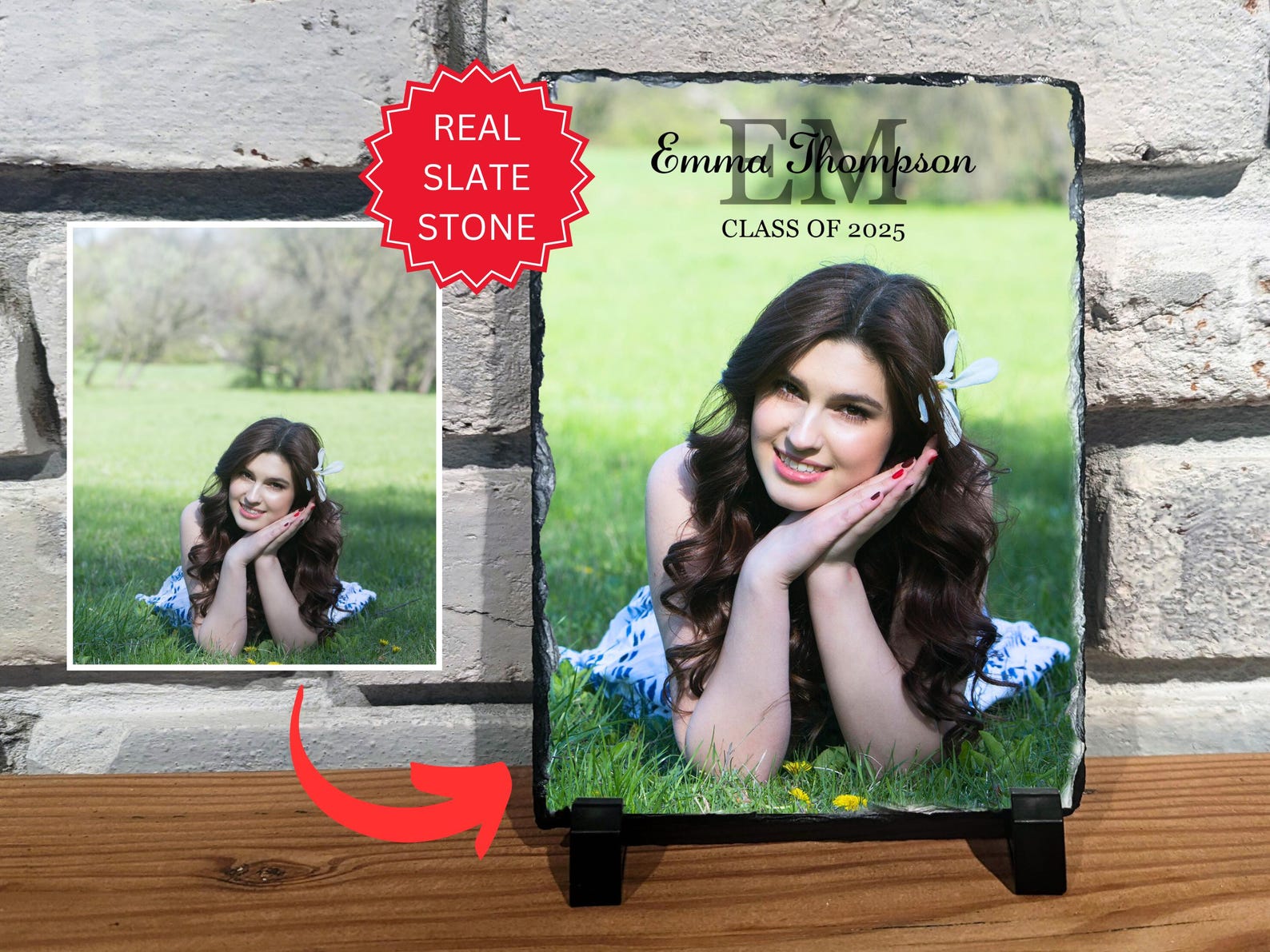 Personalized Graduation Photo Slate, Senior Keepsake Gift - Etsy