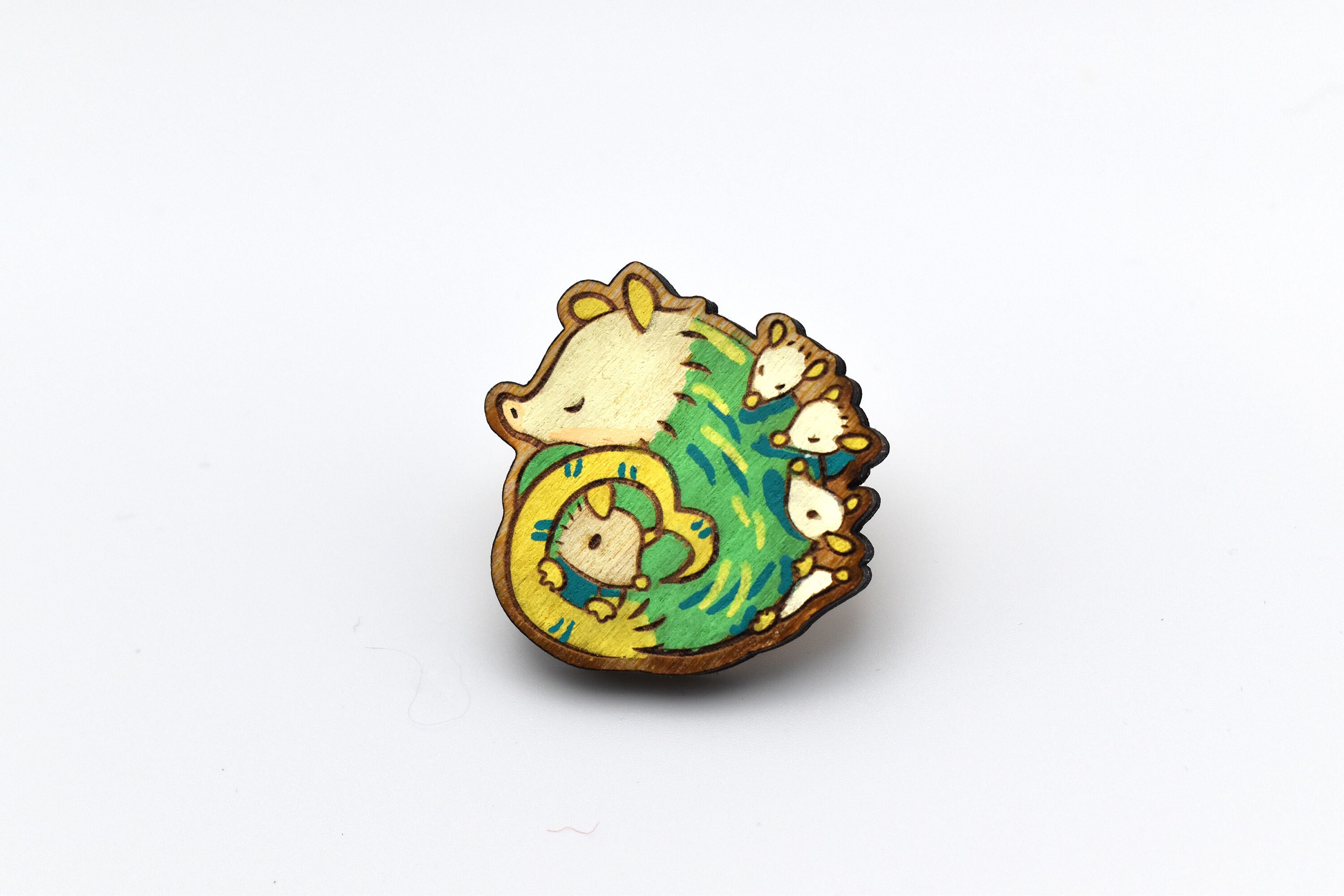 Laser Cut Possum Wooden Pin - Etsy