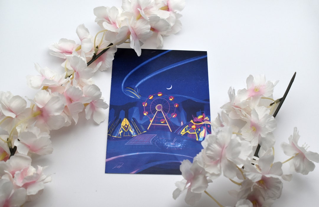 Neon City Lights Print Various Sizes - Etsy