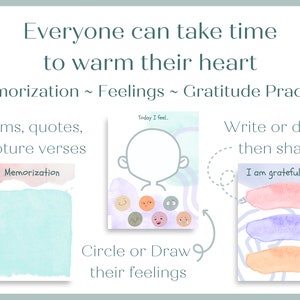 Morning Menu Printables - Watercolor Design - Circle Time - Morning ...
