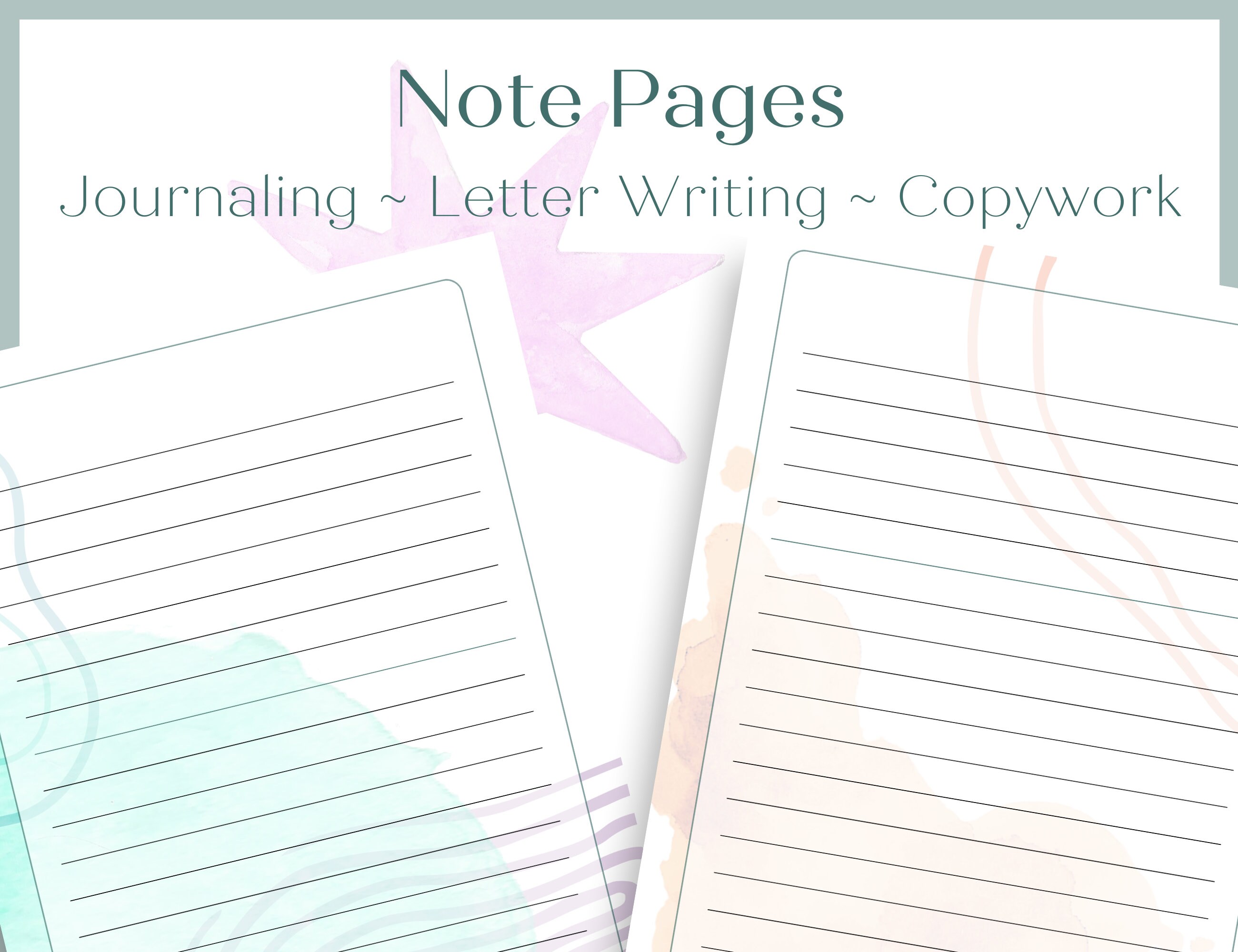 Morning Menu Printables - Watercolor Design - Circle Time - Morning ...