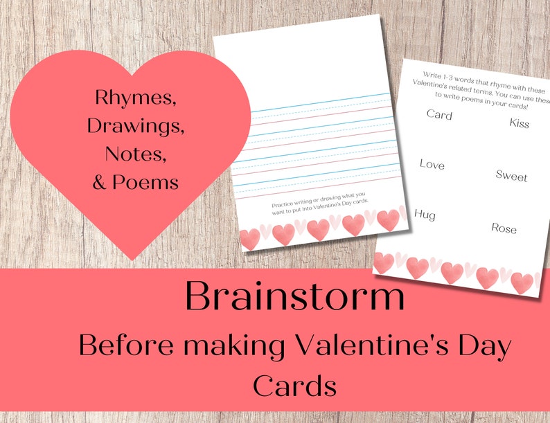 Valentine Morning Menu for Homeschool, Valentine's Day Printables ...