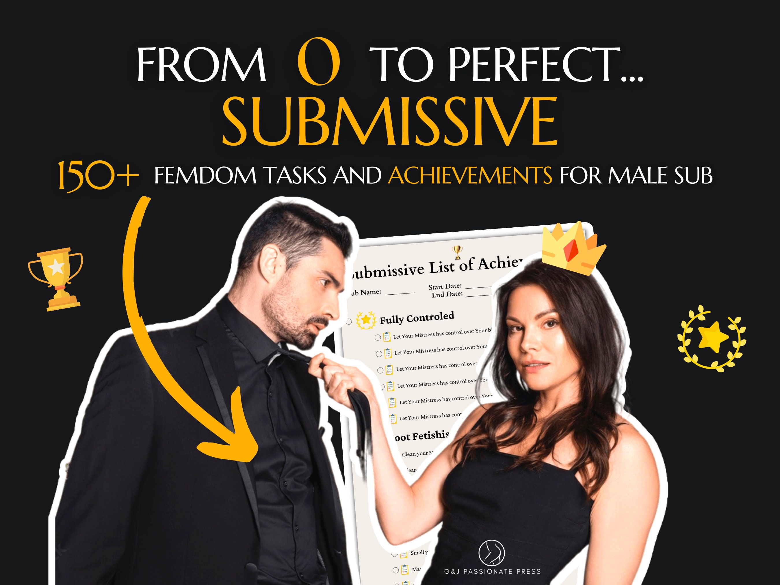 From 0 to Perfect Submissive Femdom Tasks and Achievements - Etsy UK