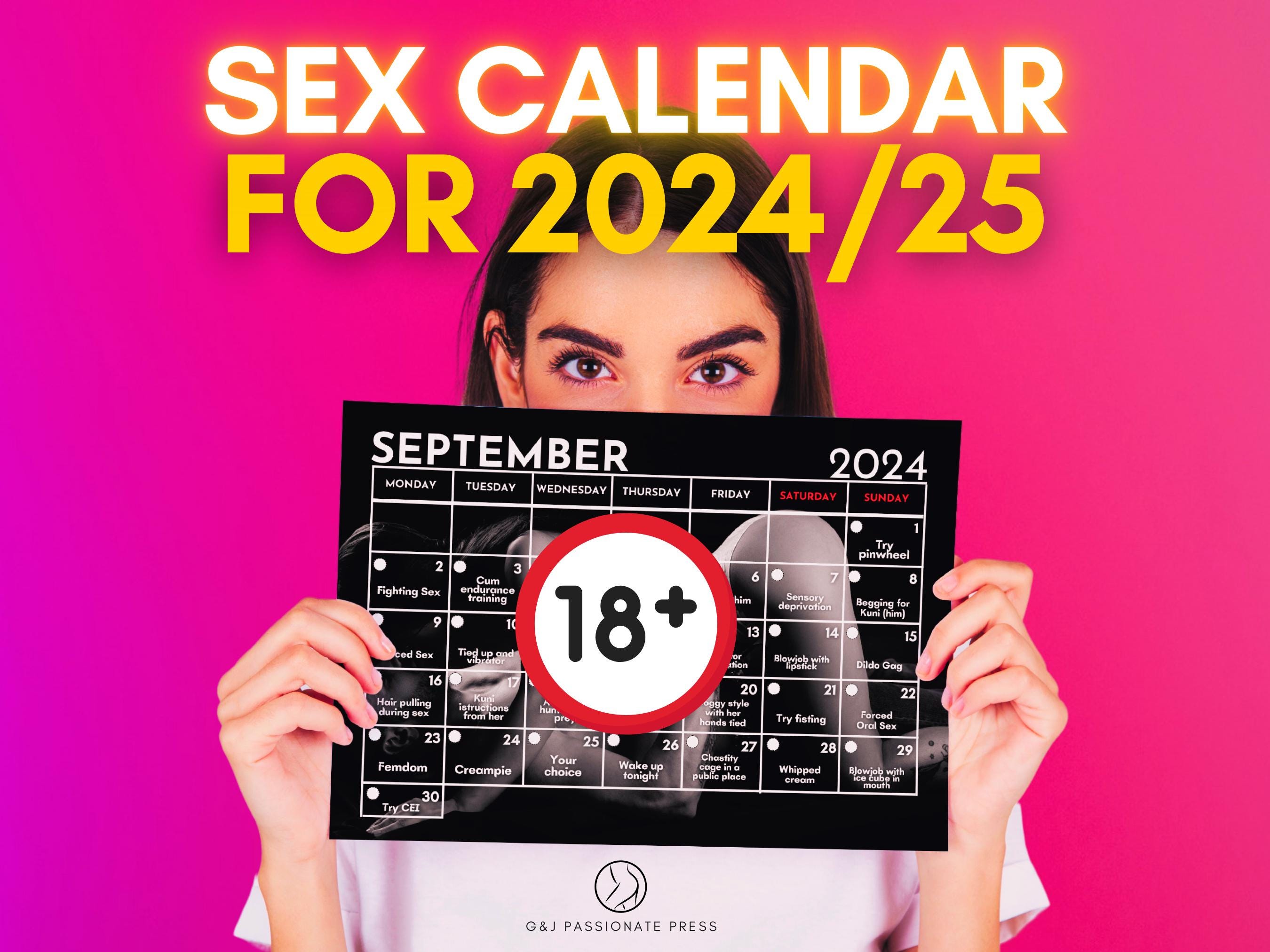 Adult Sex Calendar 202425 Printable Calendar With 365 Different Sex 4522