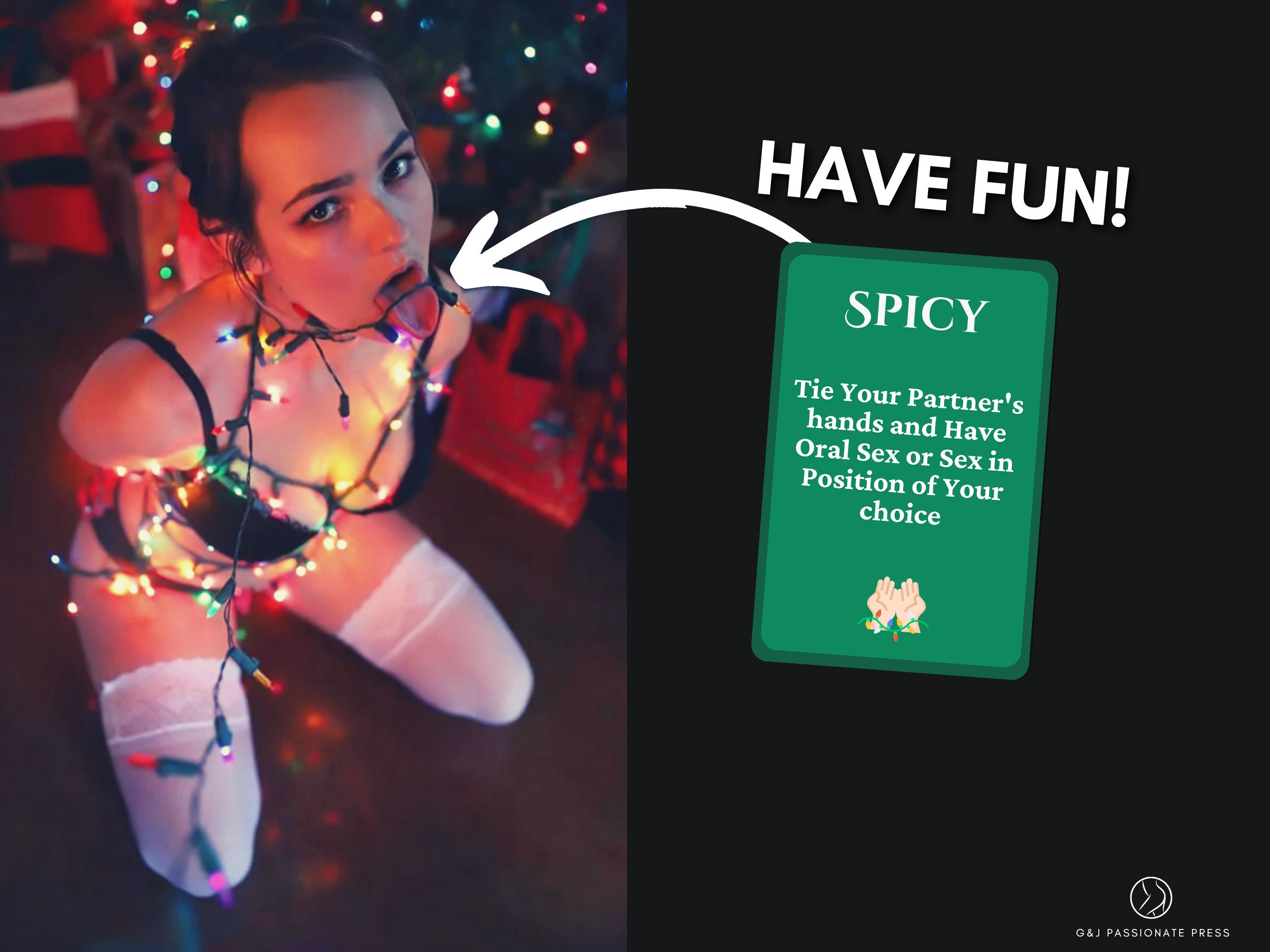 Christmas Sex Cards Printable Couples Playing Cardgame With Over 100
